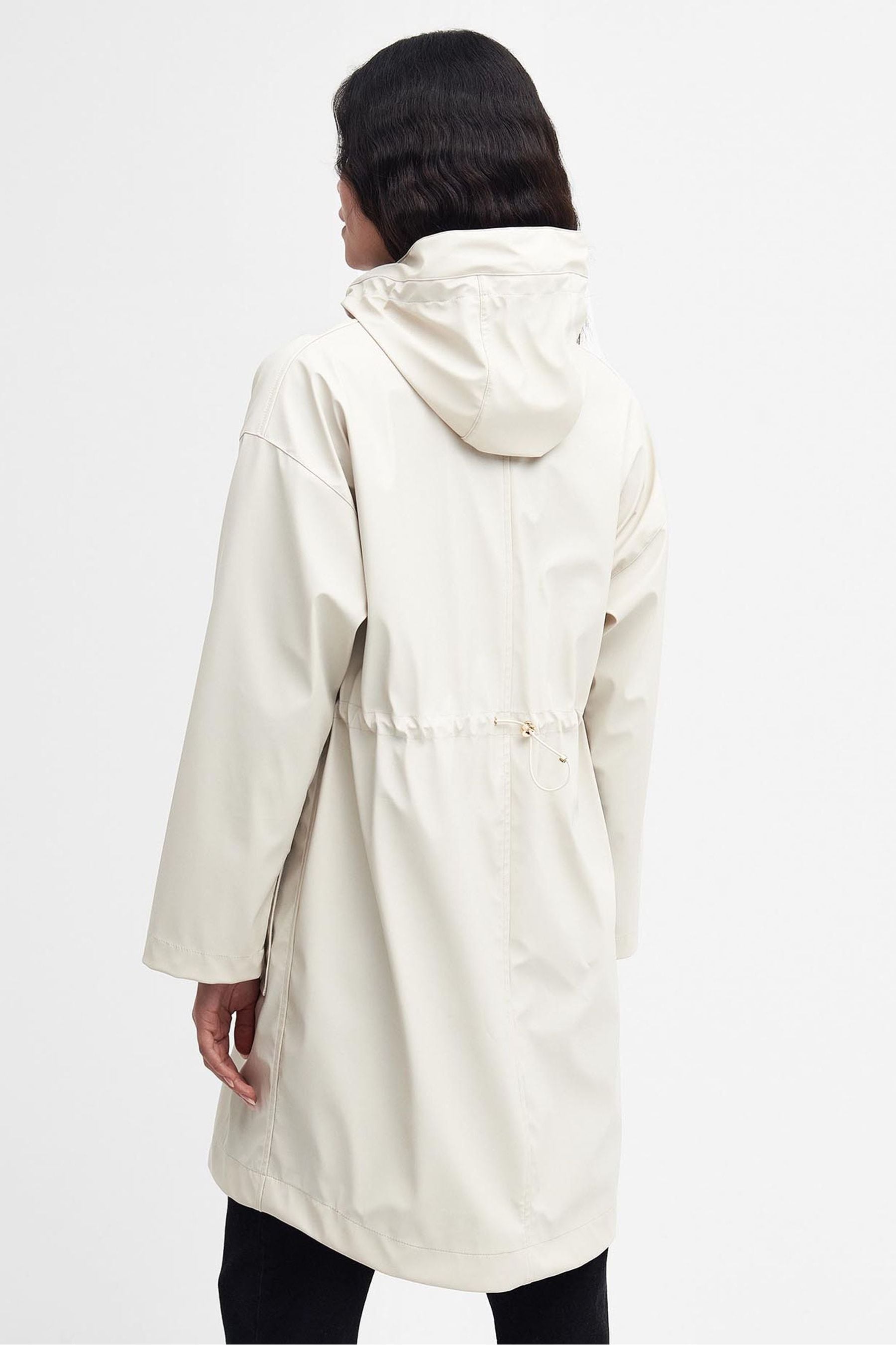 Buy Barbour International® White Conrad Showerproof Hooded Jacket from ...