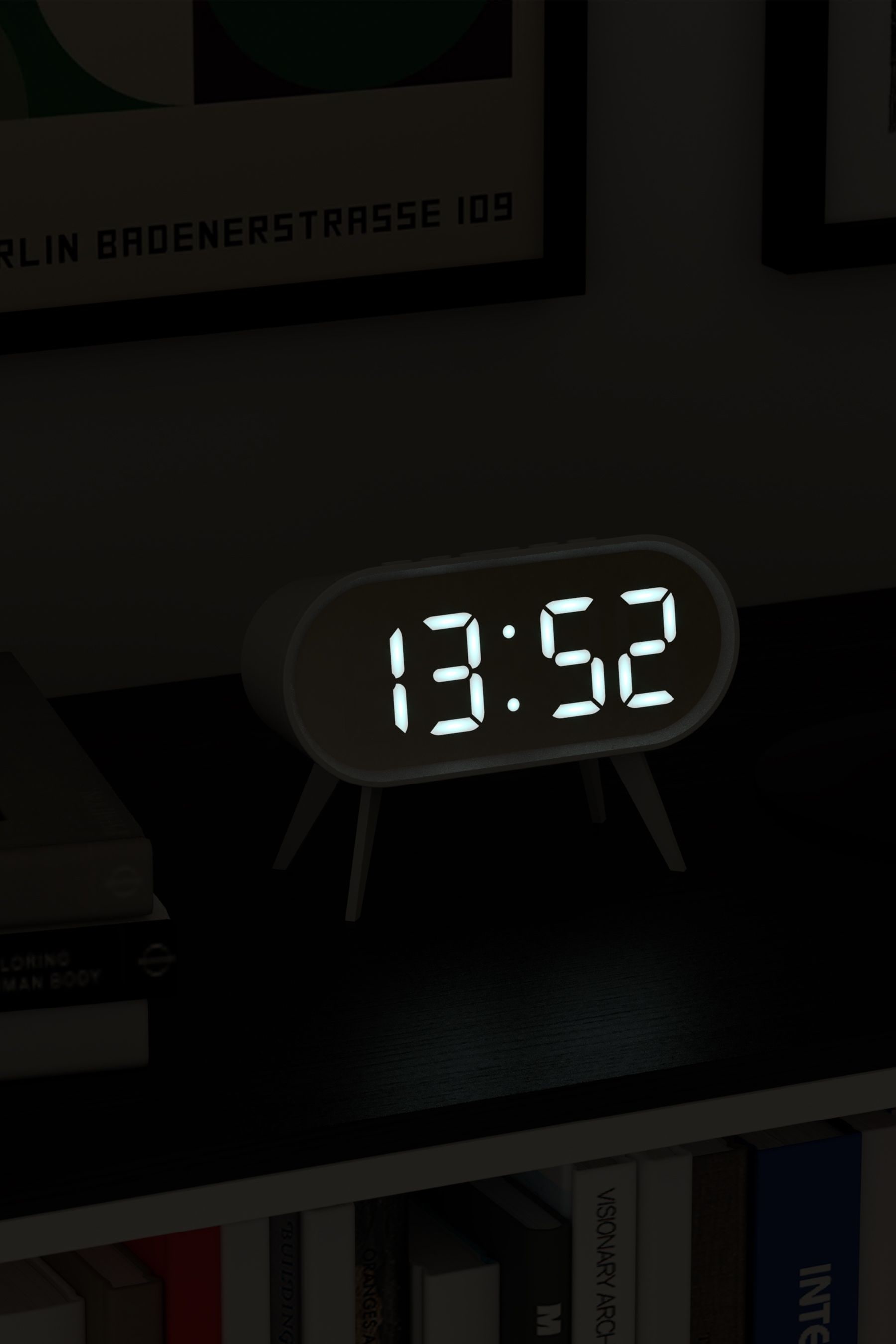 Buy Space Hotel White A Futuristic Alarm Clock from the Next UK online shop