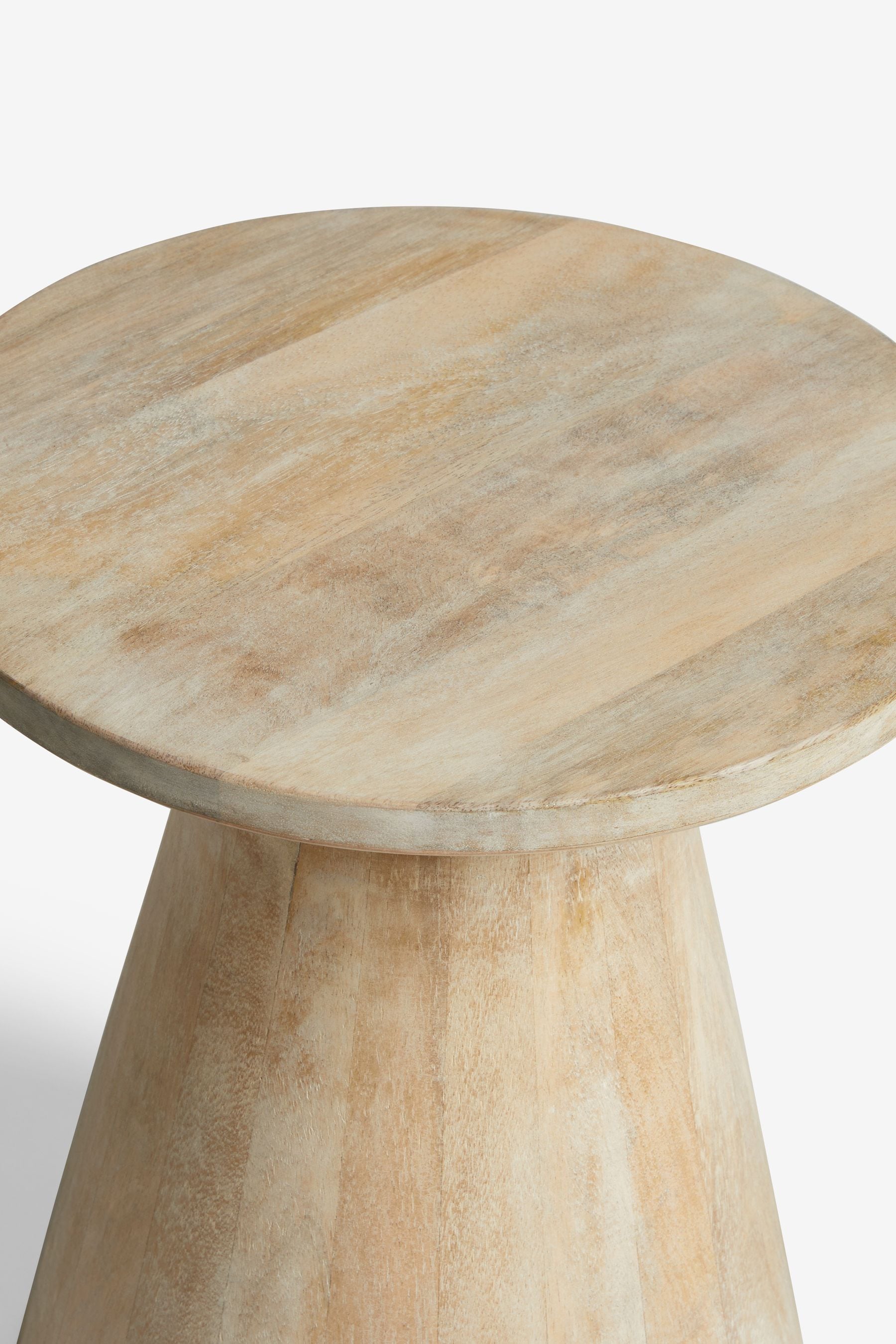 Buy Natural Mango Wood Trumpet Side Table from the Next UK online shop