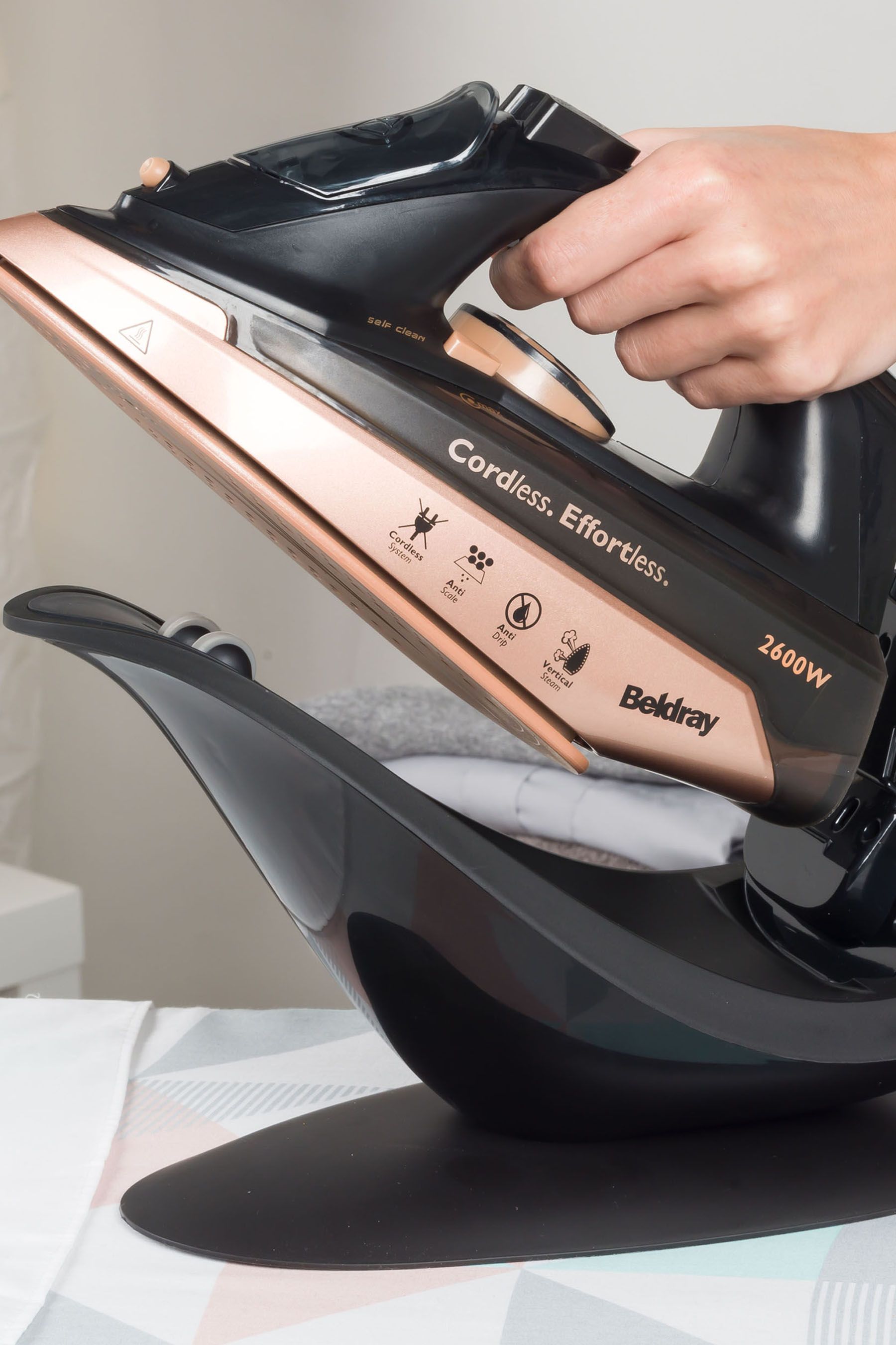 Buy Beldray Rose Gold 2 in 1 Cordless Steam Iron from the Next UK ...