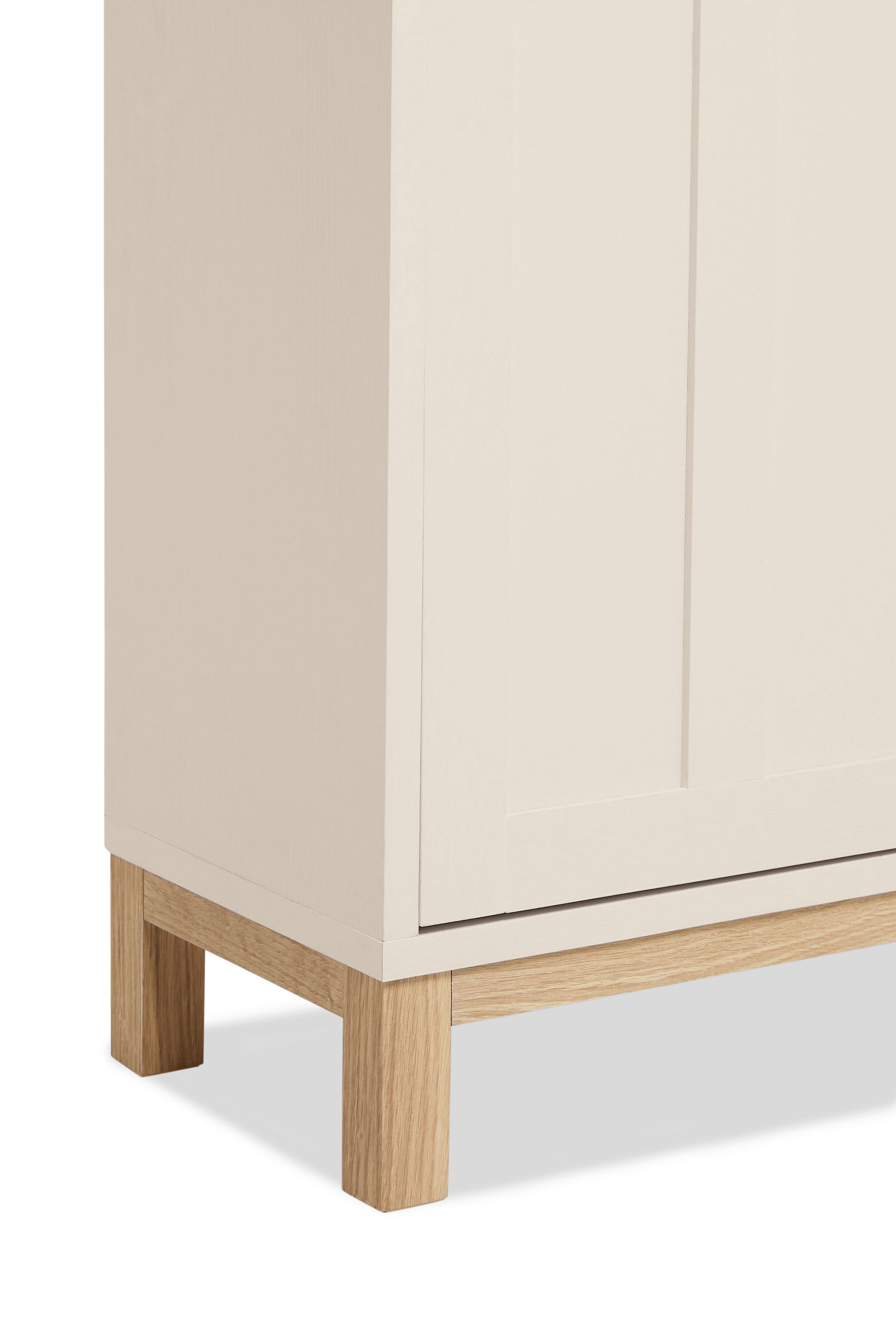 Buy Cream Malvern Oak Effect Space Saving Cabinet Sideboard from Next ...