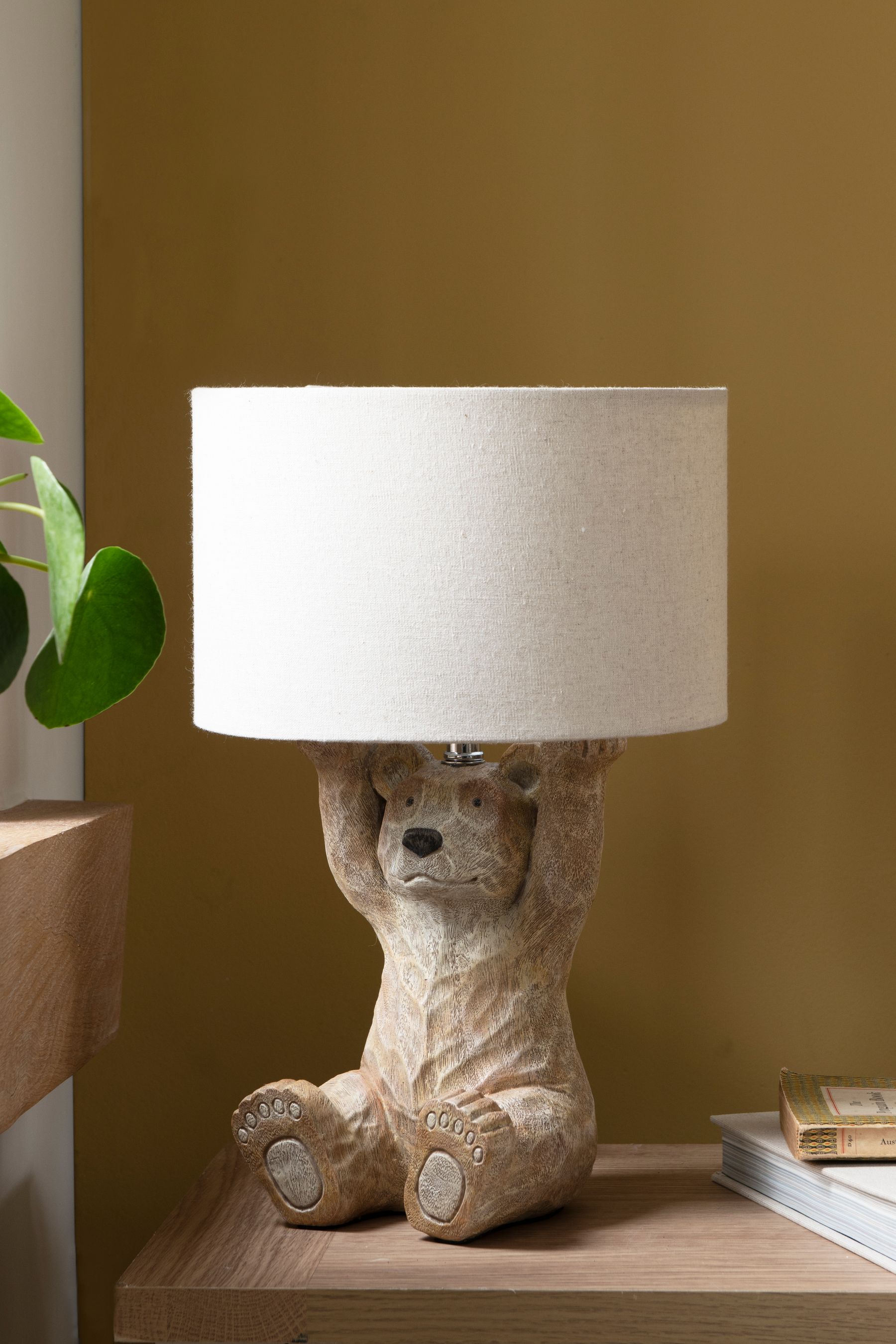 Buy Natural Barnaby Bear Table Lamp from the Next UK online shop