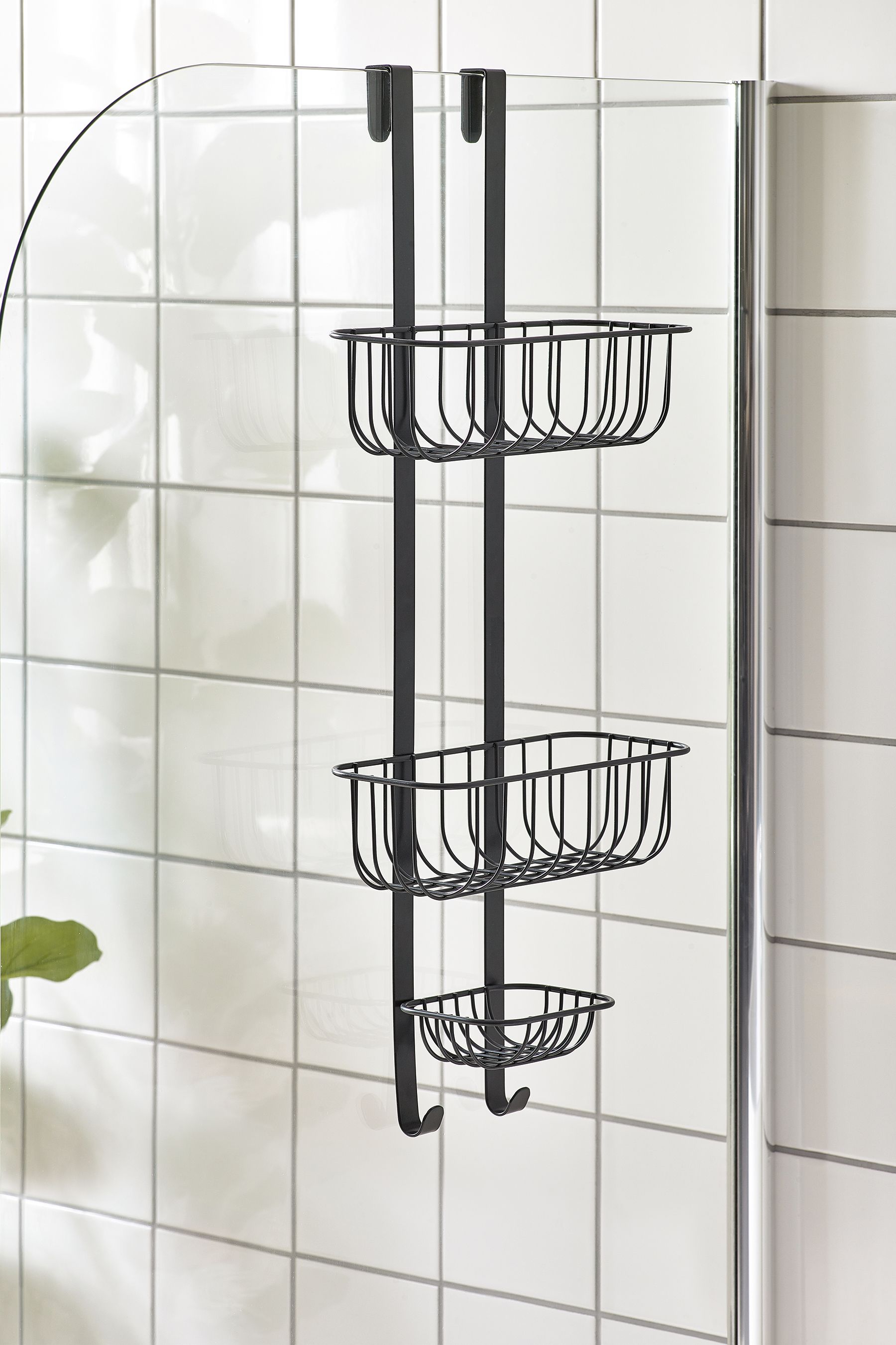Buy Charcoal Grey Bronx Over Door Shower Caddy from the Next UK online shop