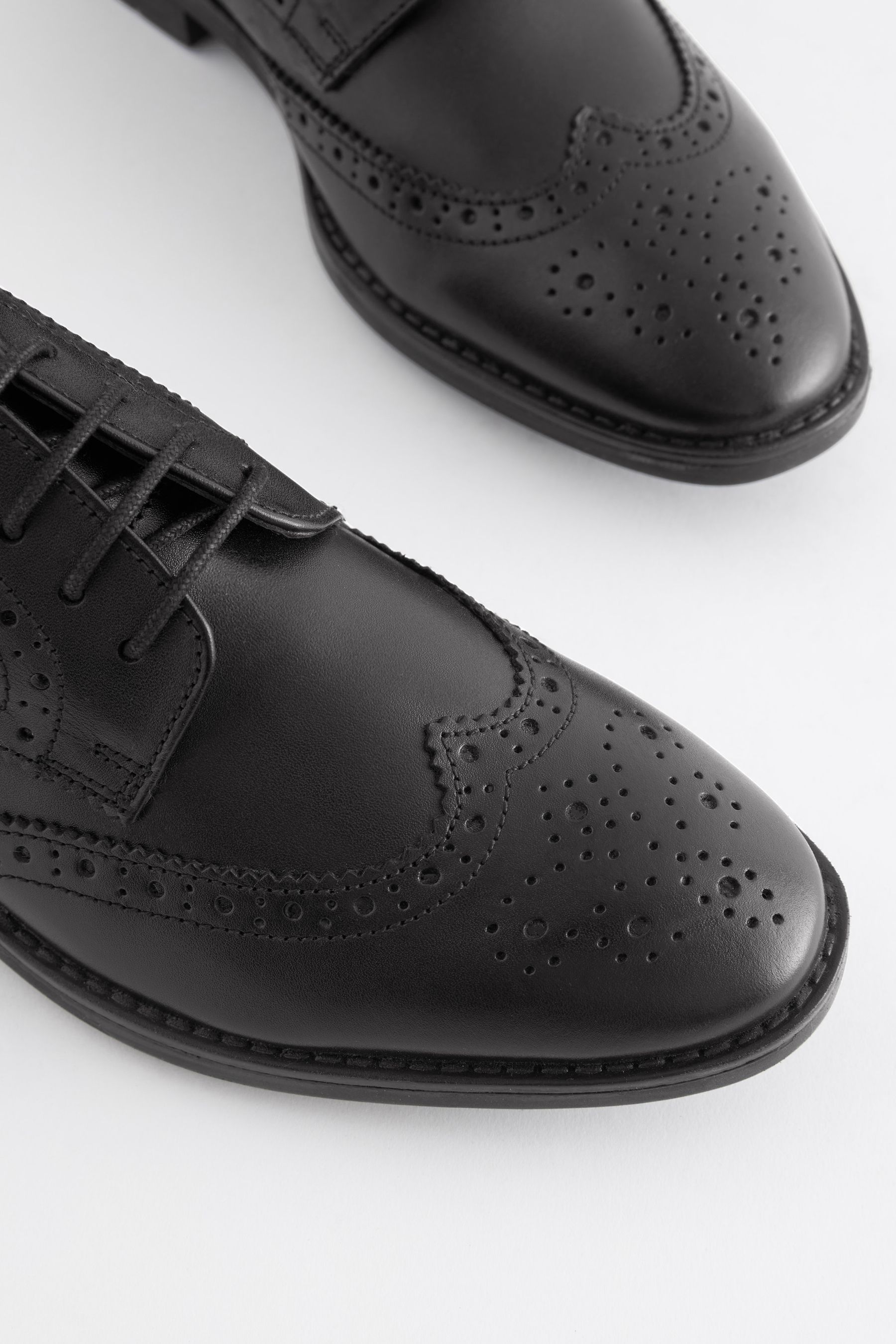 Buy Black School Leather Brogues from the Next UK online shop