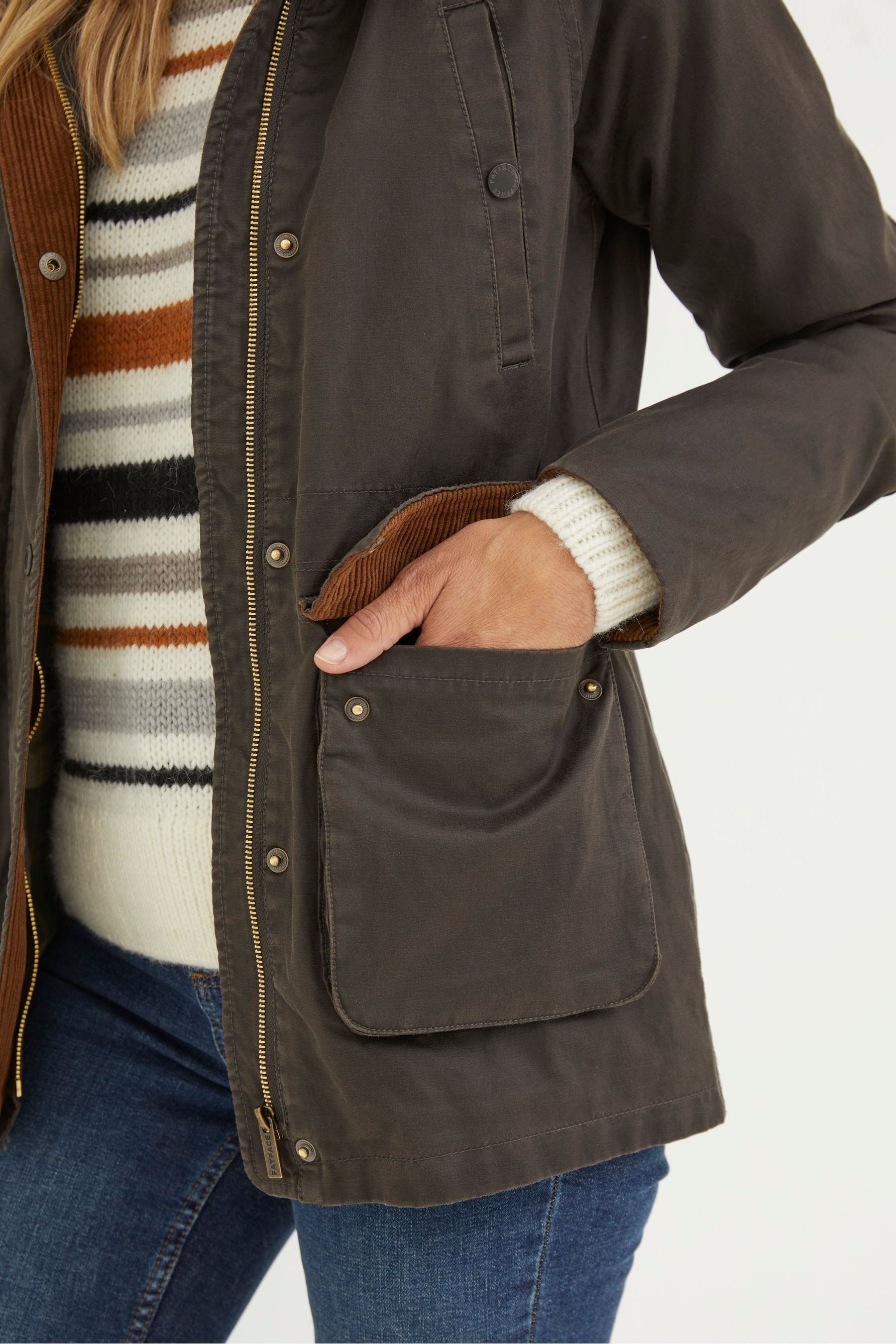 Buy FatFace Brown Sussex Heritage Coat from the Next UK online shop