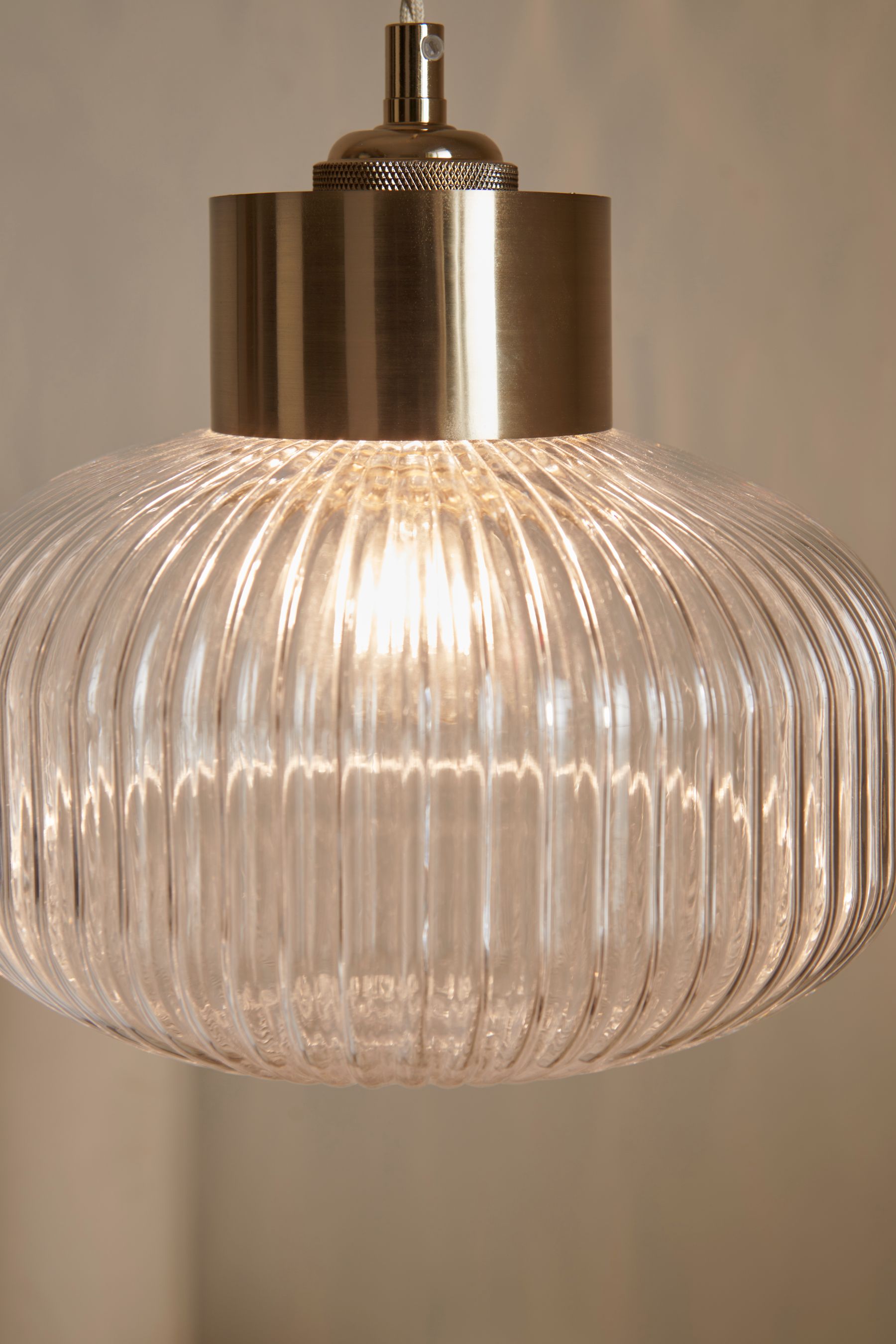 Buy Clear Lexington Easy Fit Lamp Shade from the Next UK online shop