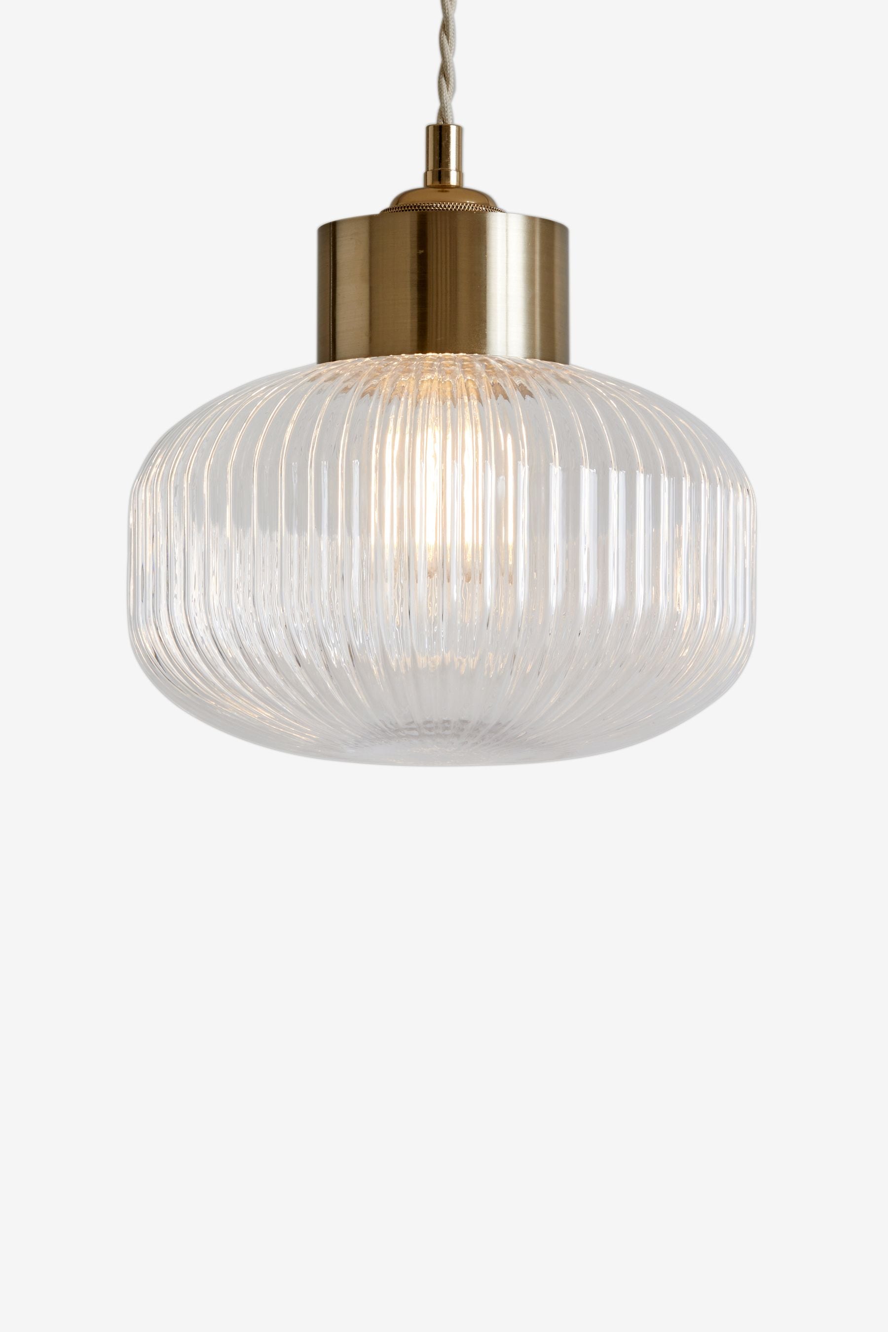 Buy Clear Lexington Easy Fit Lamp Shade from the Next UK online shop