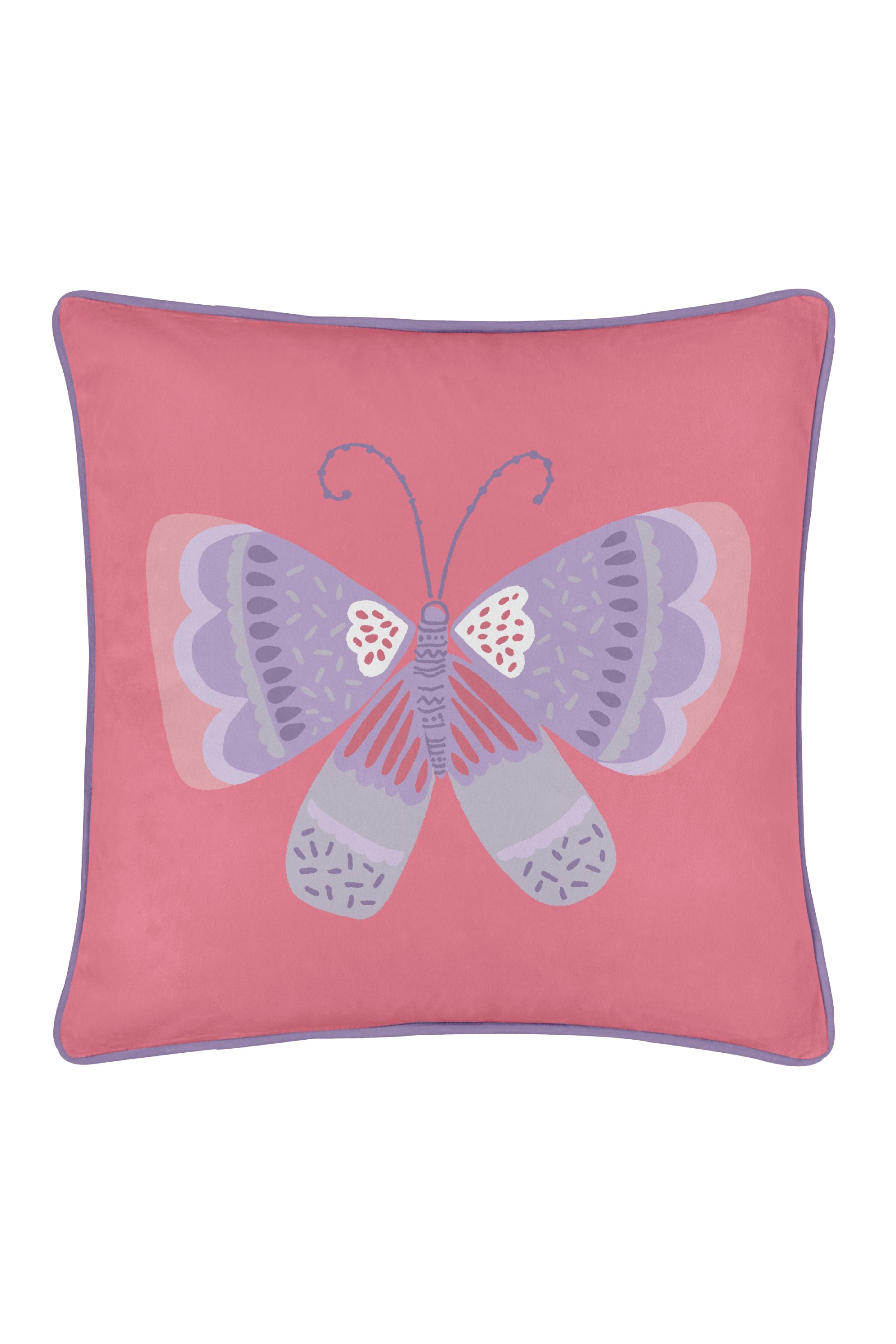 Buy Bedlam Pink Flutterby Butterfly Cushion from the Next UK online shop
