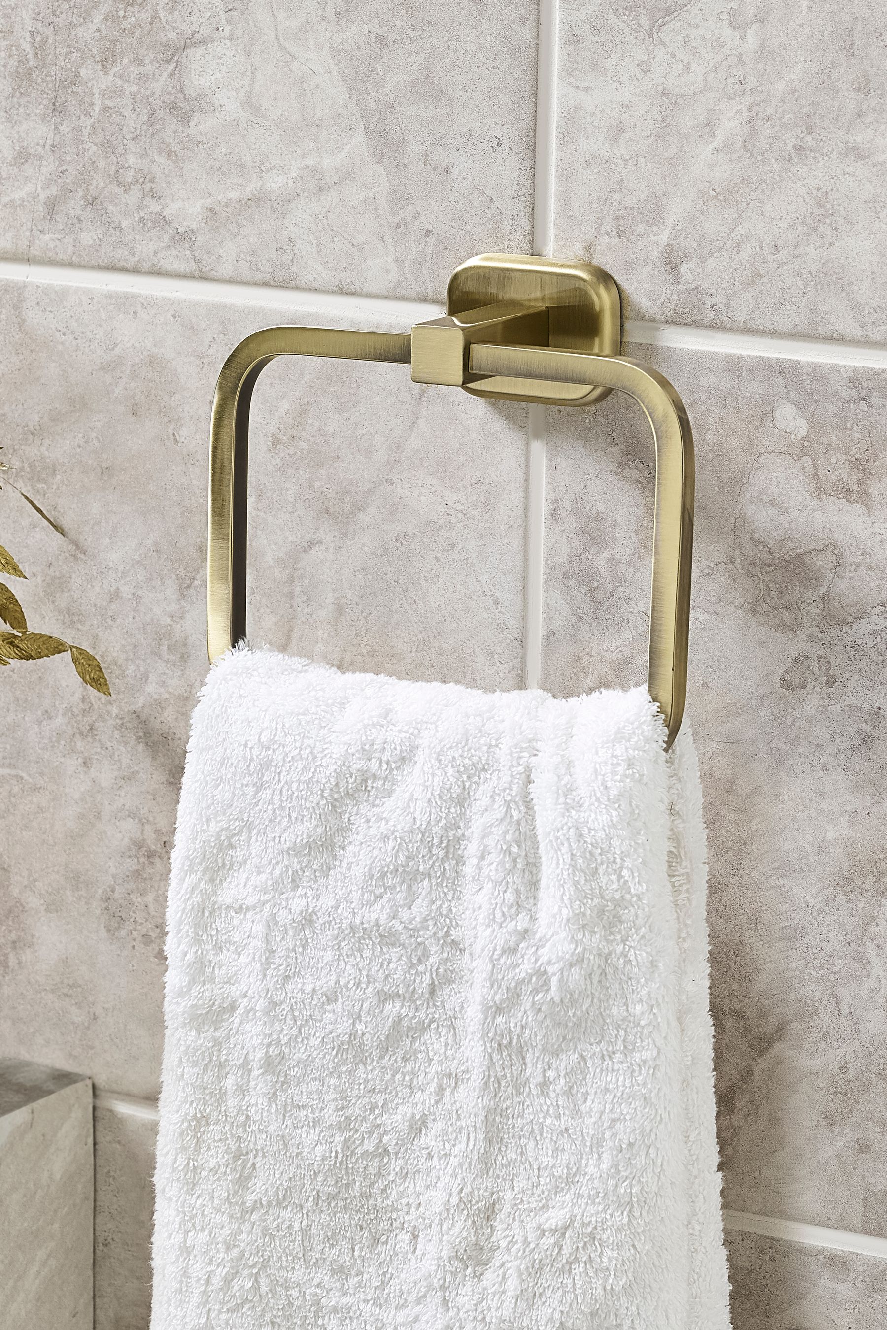 Buy Gold Towel Ring from the Next UK online shop