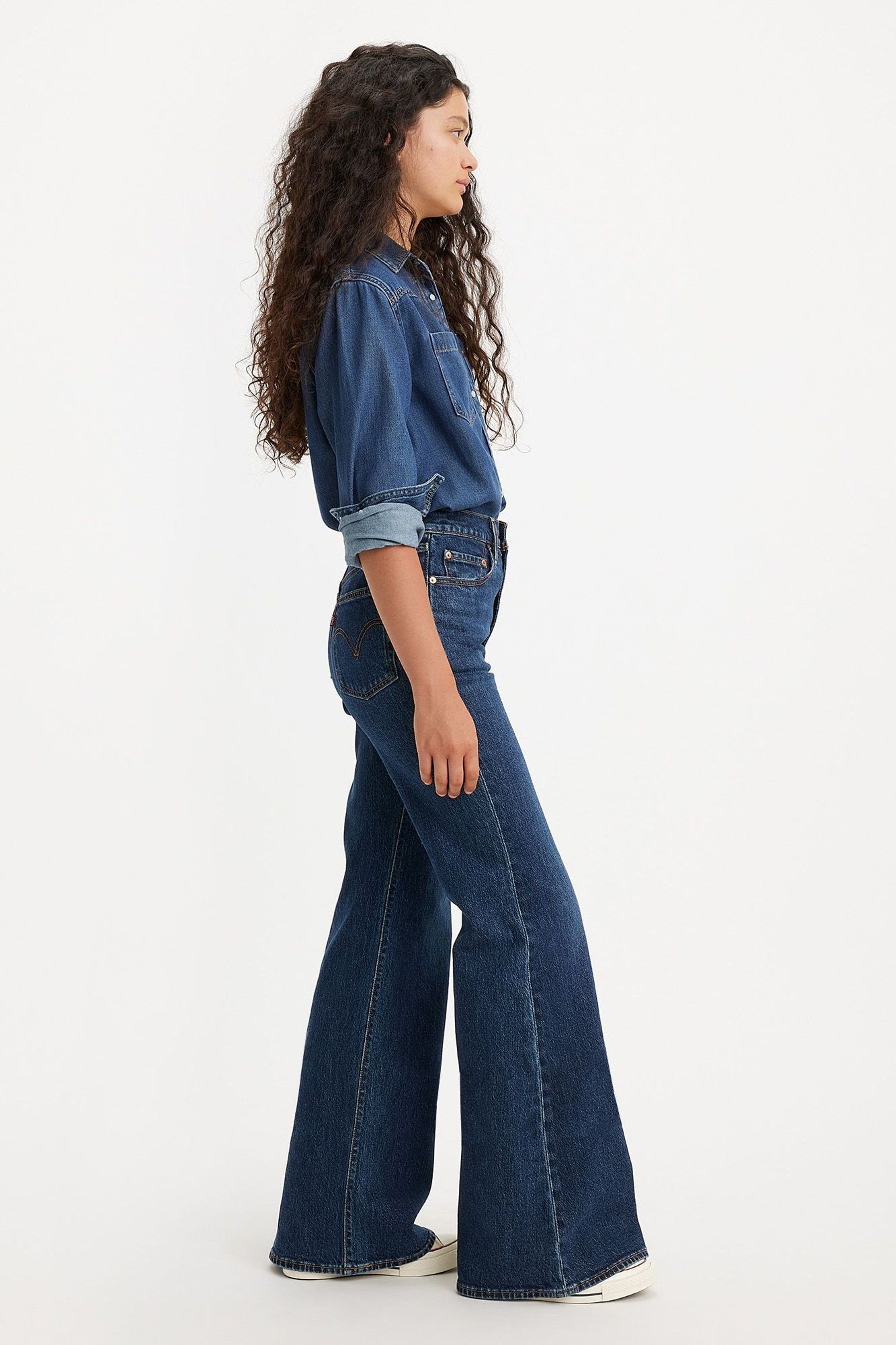 Buy Levi's® Sonoma Train Ribcage Bell Jeans from the Next UK online shop