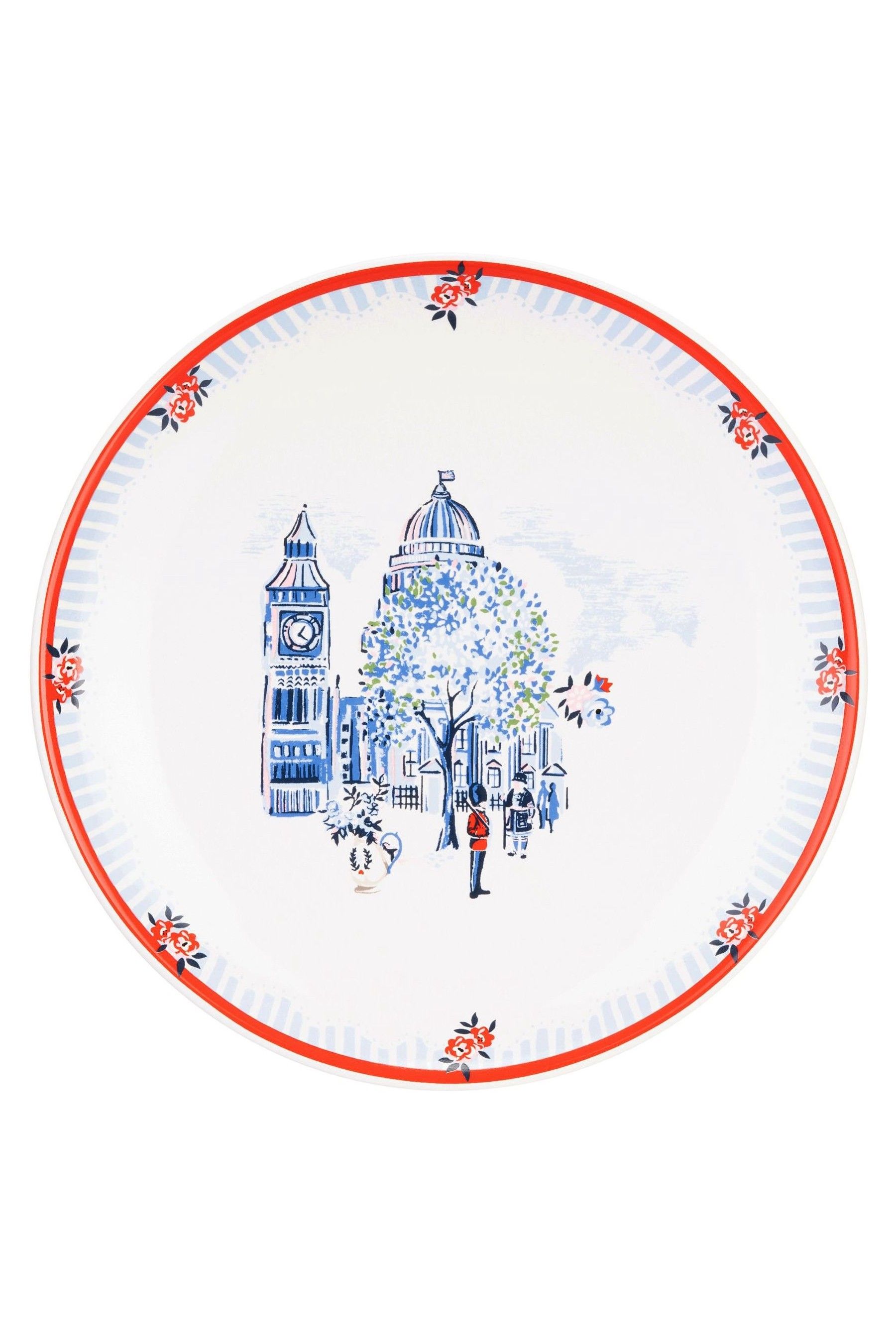 Buy Cath Kidston Set of 4 Cream London Side Plates from the Next UK ...