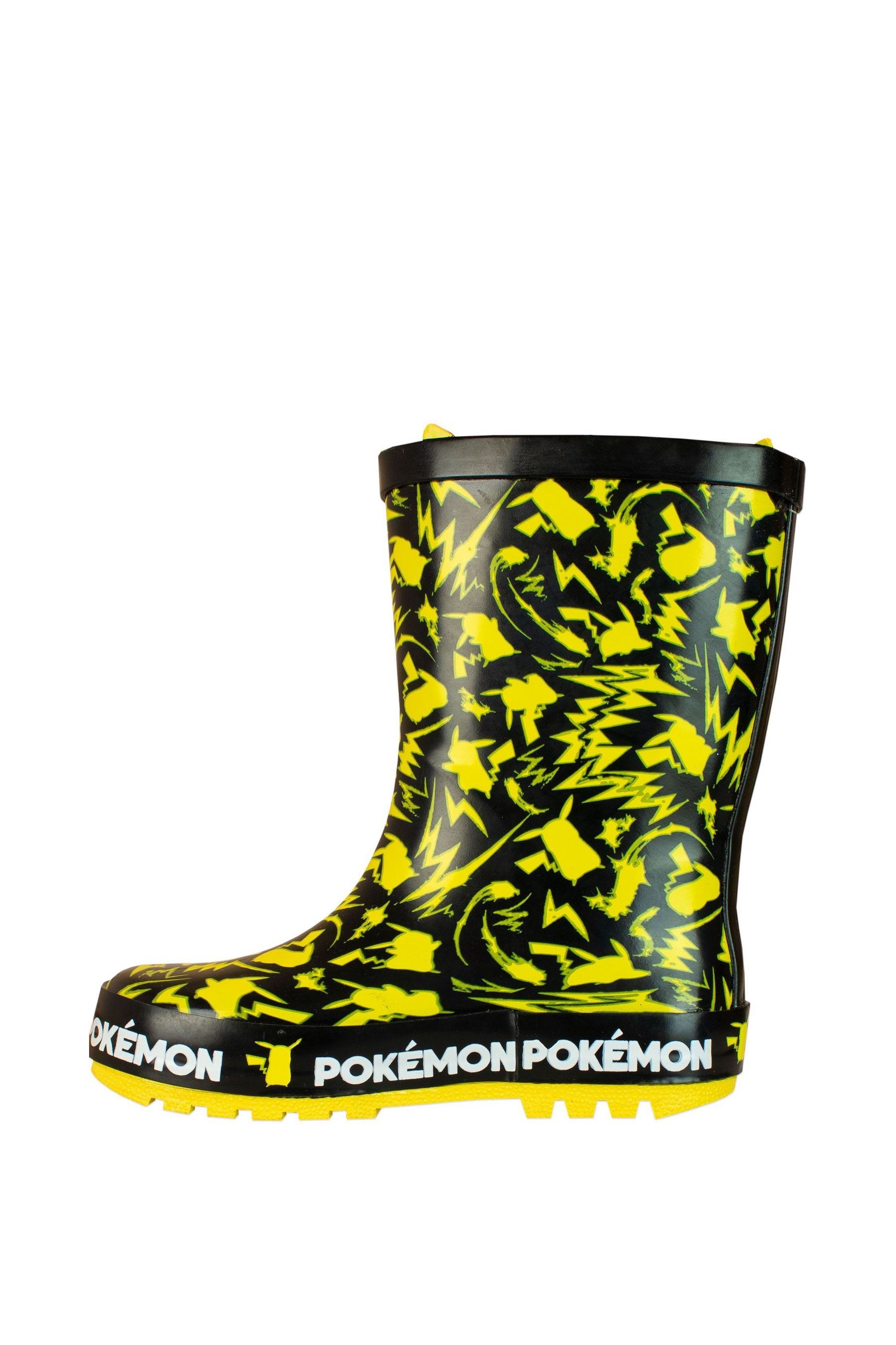 Buy Character Yellow Pokemon Pikachu Printed Wellies from the Next UK ...