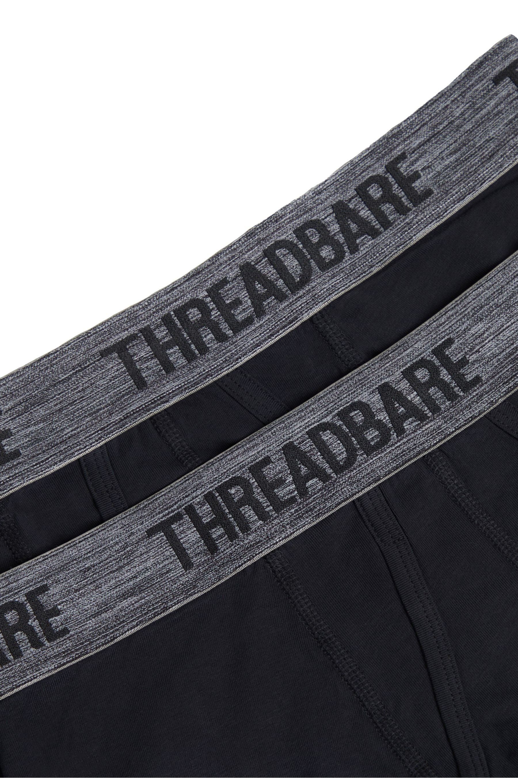 Buy Threadbare Black A-Front Trunks 4 Packs from the Next UK online shop