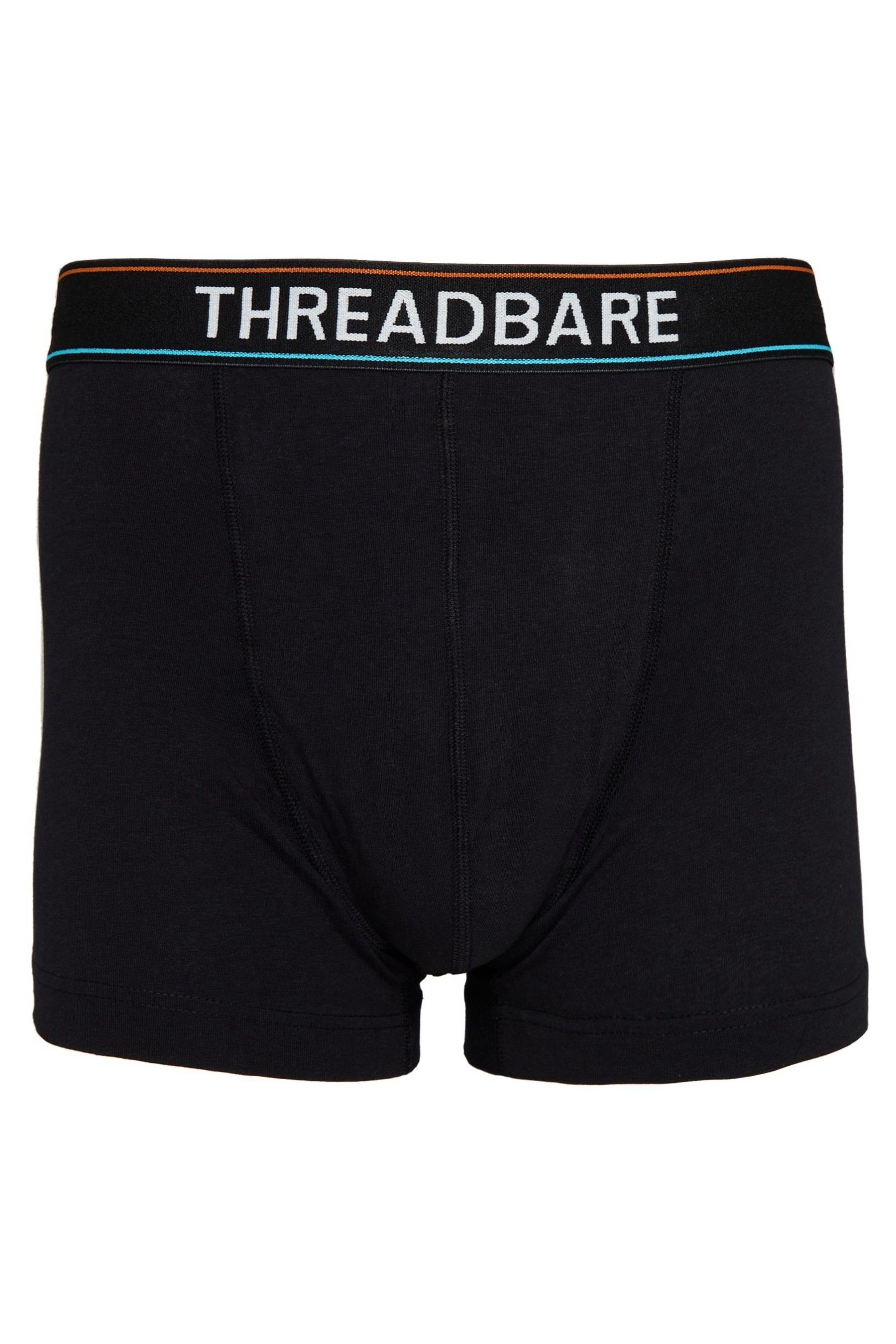 Buy Threadbare Black Hipster Boxers 3 Packs from the Next UK online shop