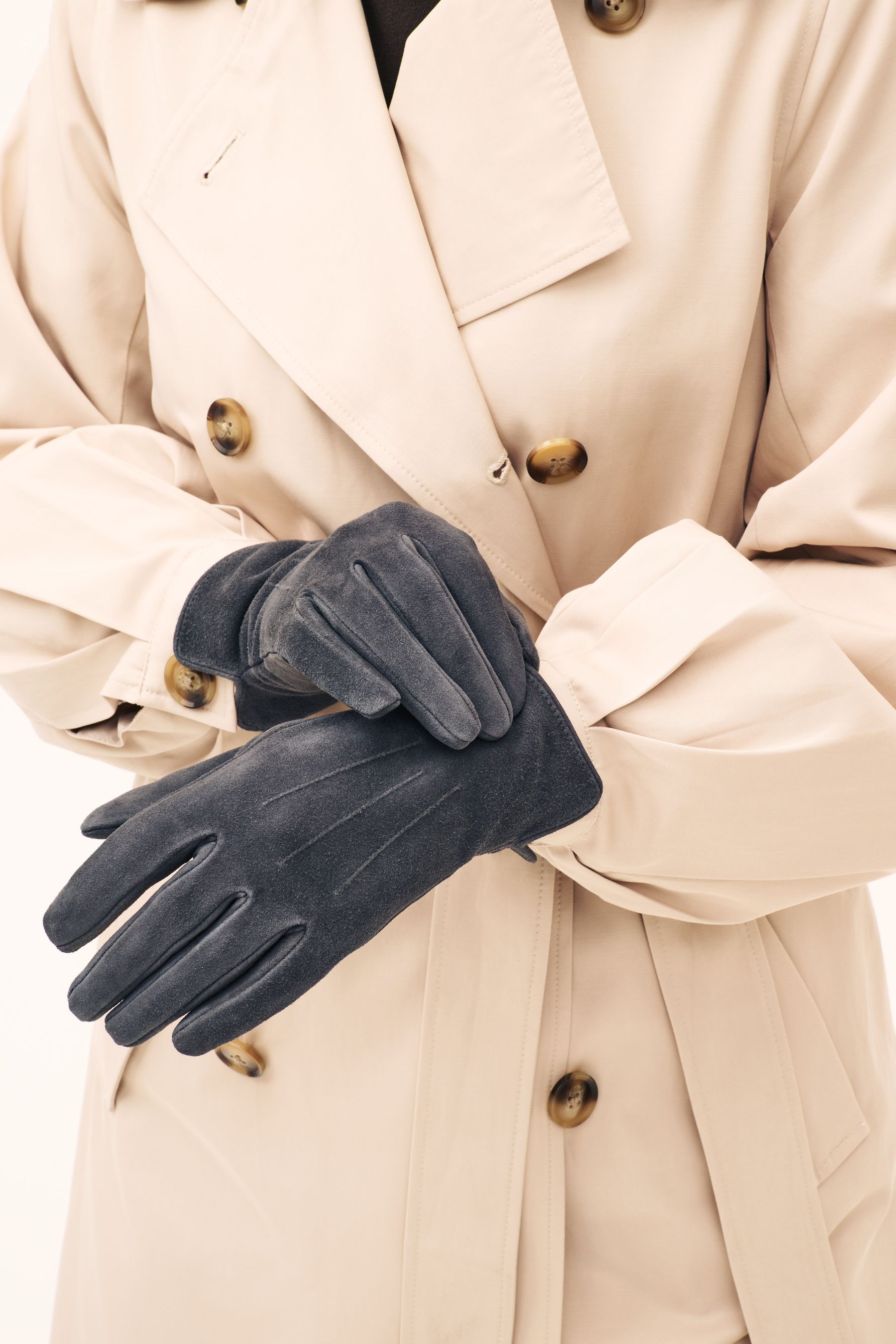 Suede gloves womens online