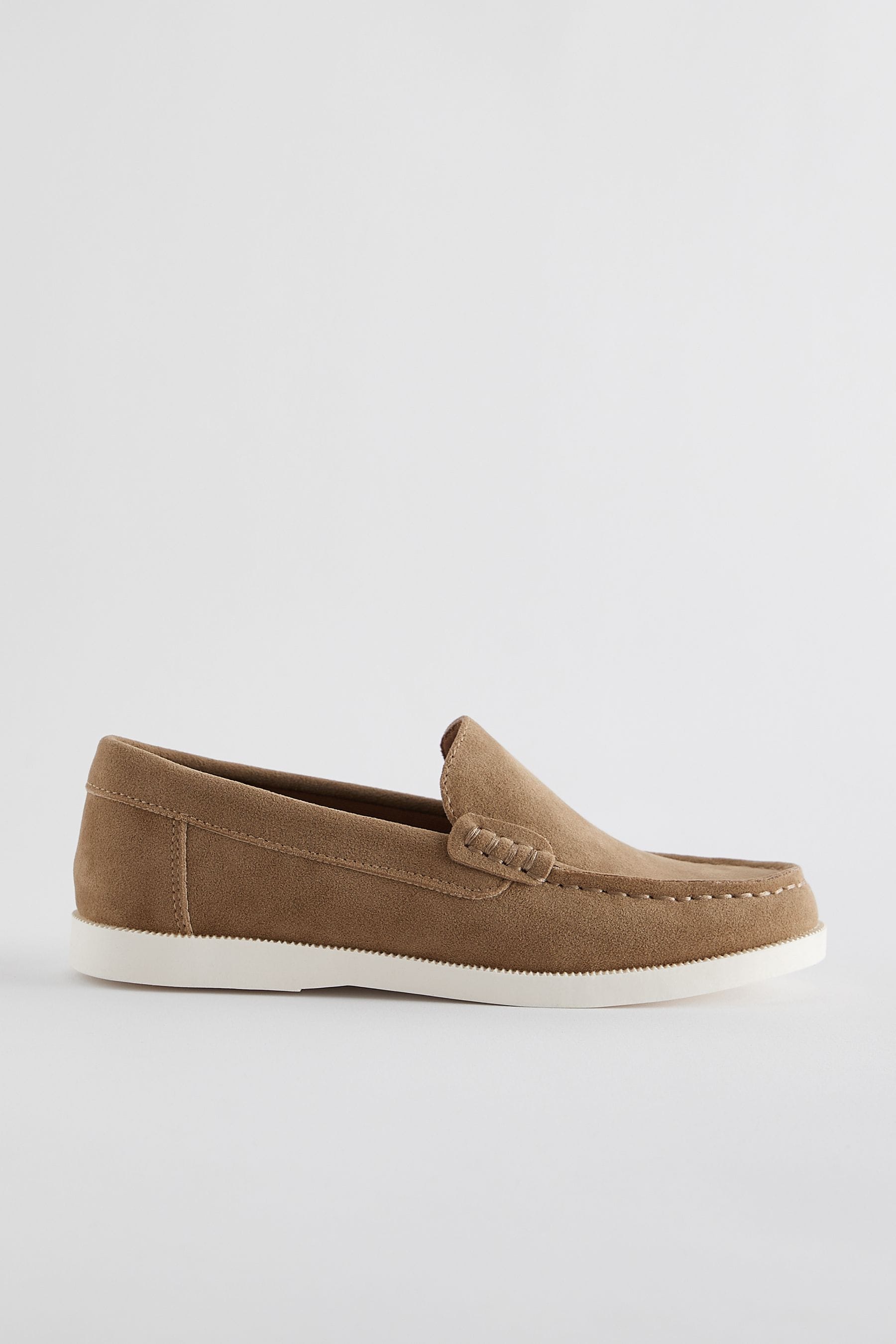 Buy Sand Brown Loafers from the Next UK online shop