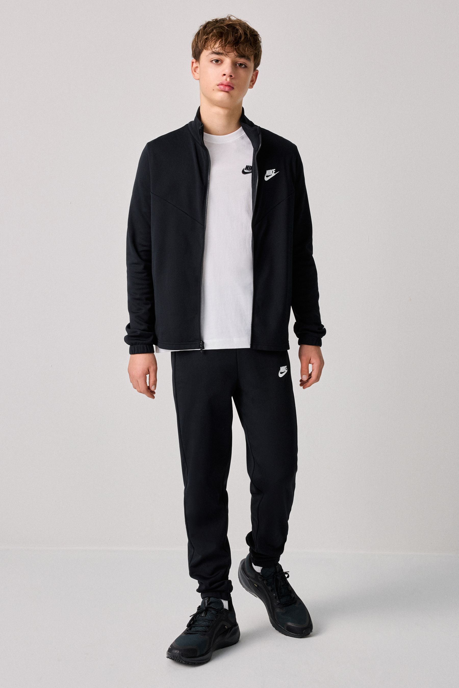 Buy Nike Black Full Zip Tracksuit from the Next UK online shop
