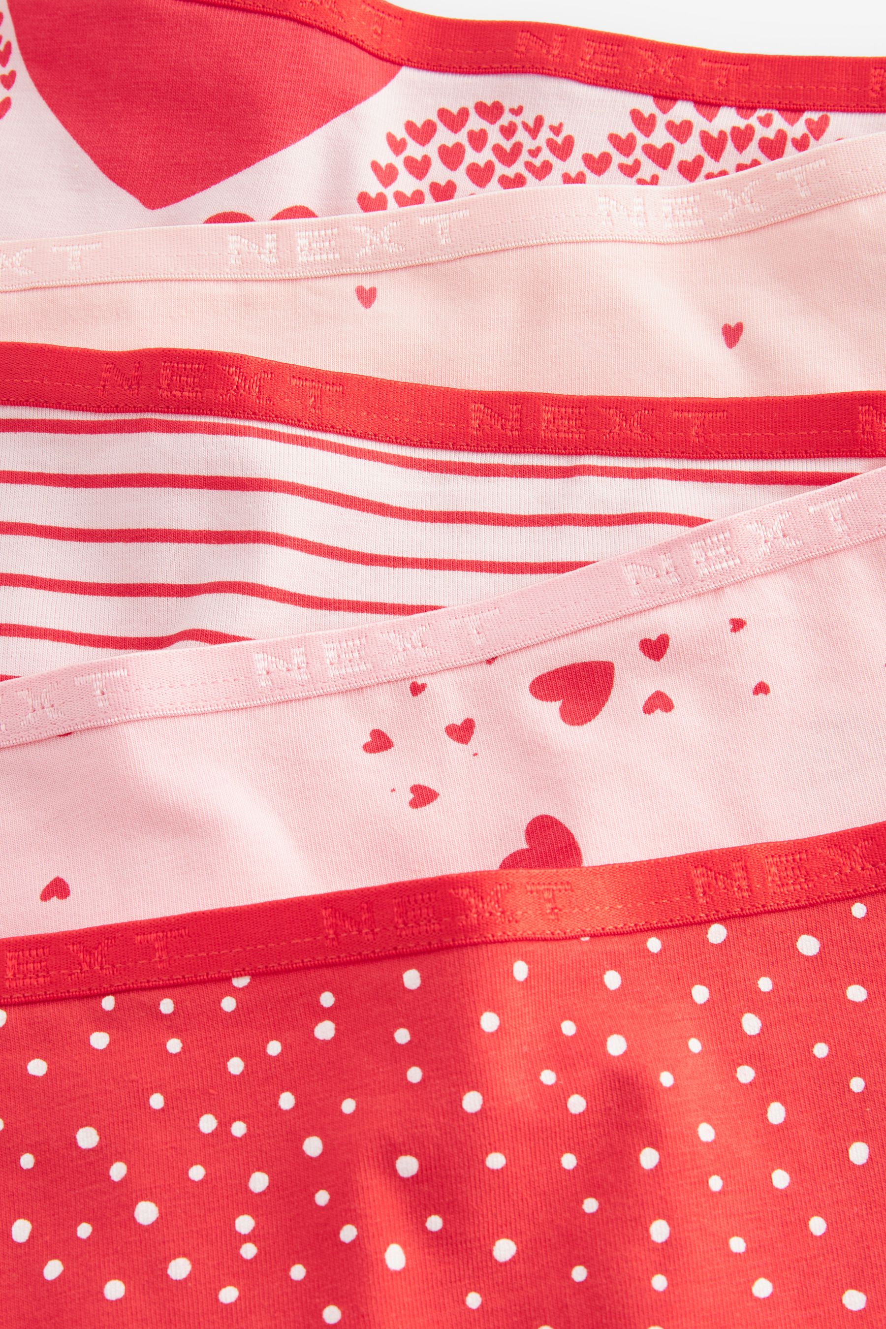 Buy Red Ditsy Hipsters 5 Pack (2-16yrs) from the Next UK online shop