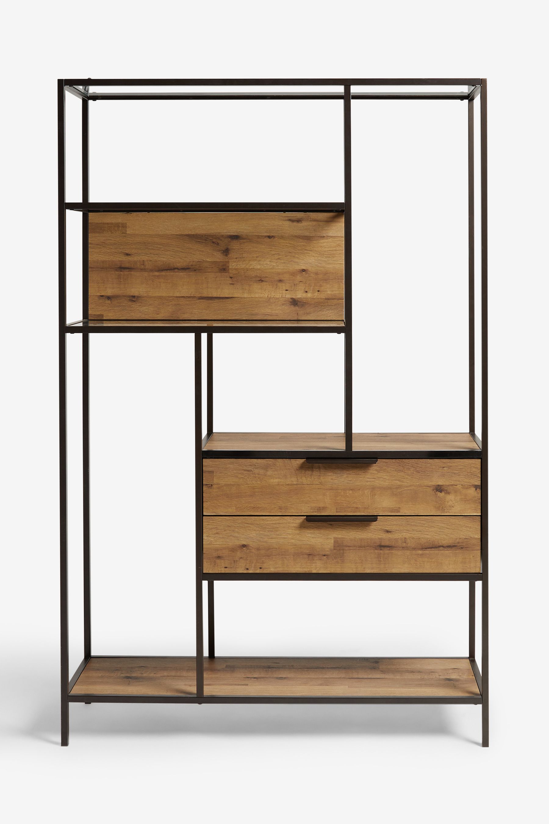 Buy Dark Bronx Glass Storage Shelf from the Next UK online shop