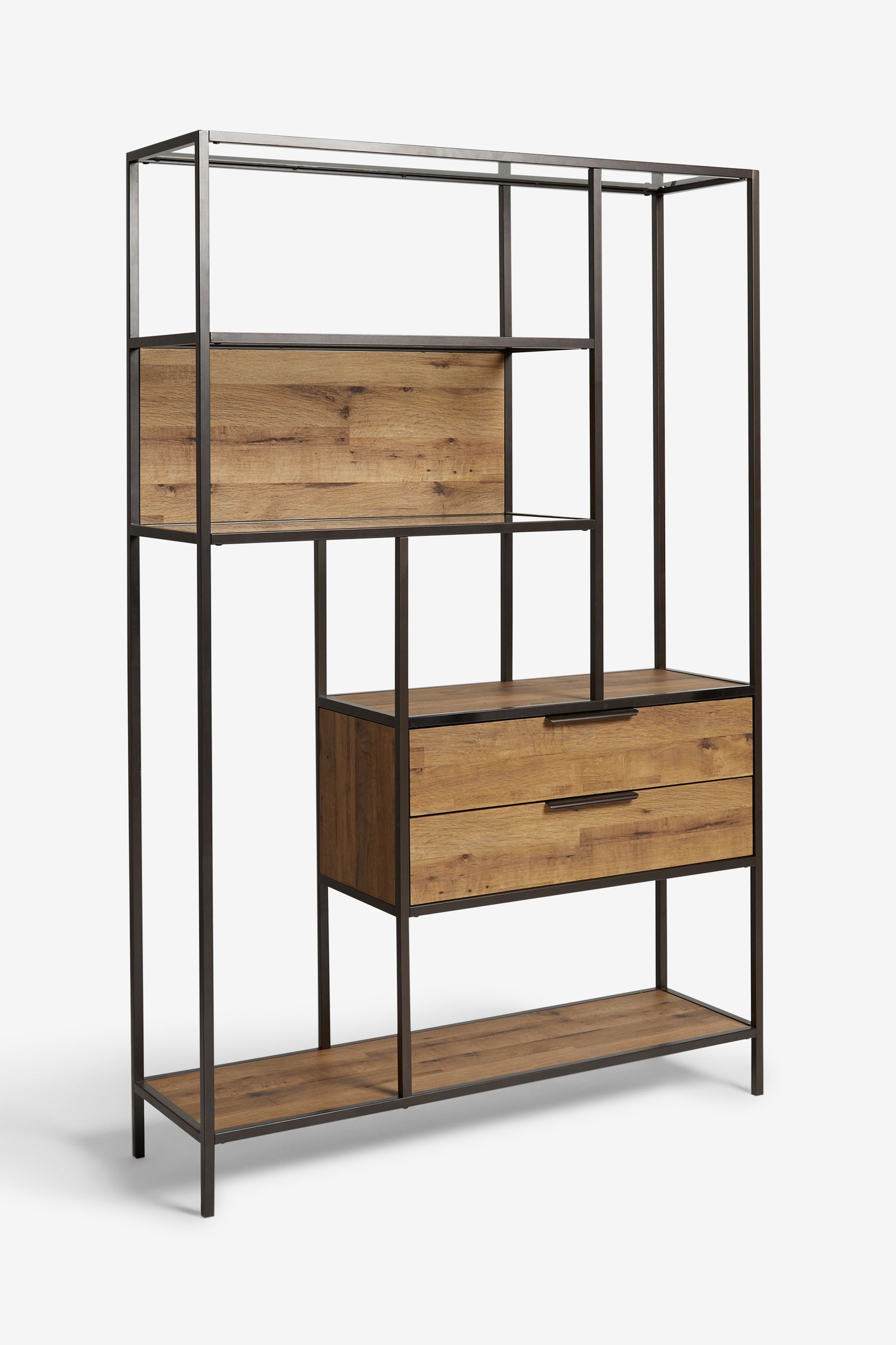 Buy Dark Bronx Glass Storage Shelf from the Next UK online shop