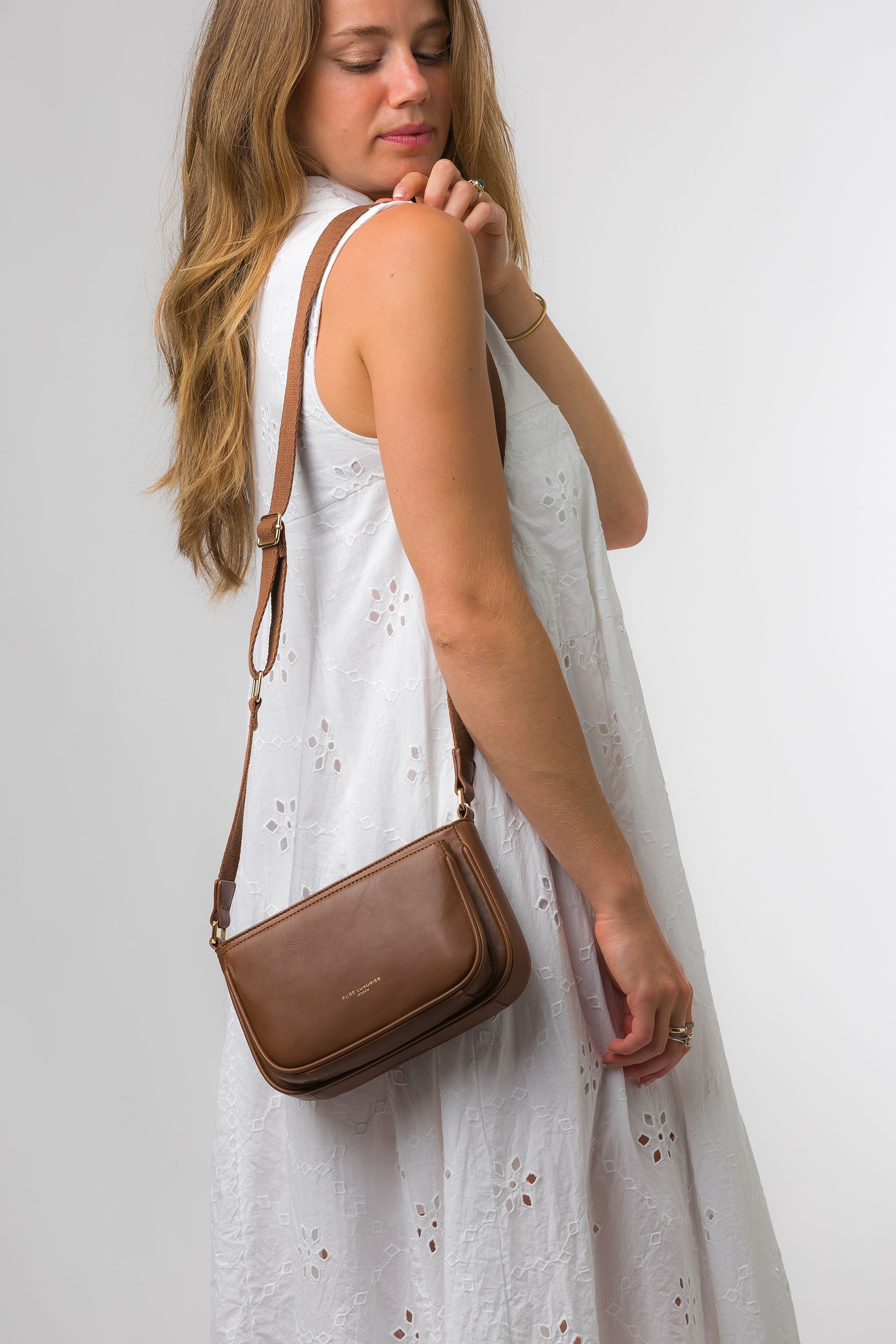 Buy Pure Luxuries London Bree Nappa Leather Cross-Body Bag from the ...