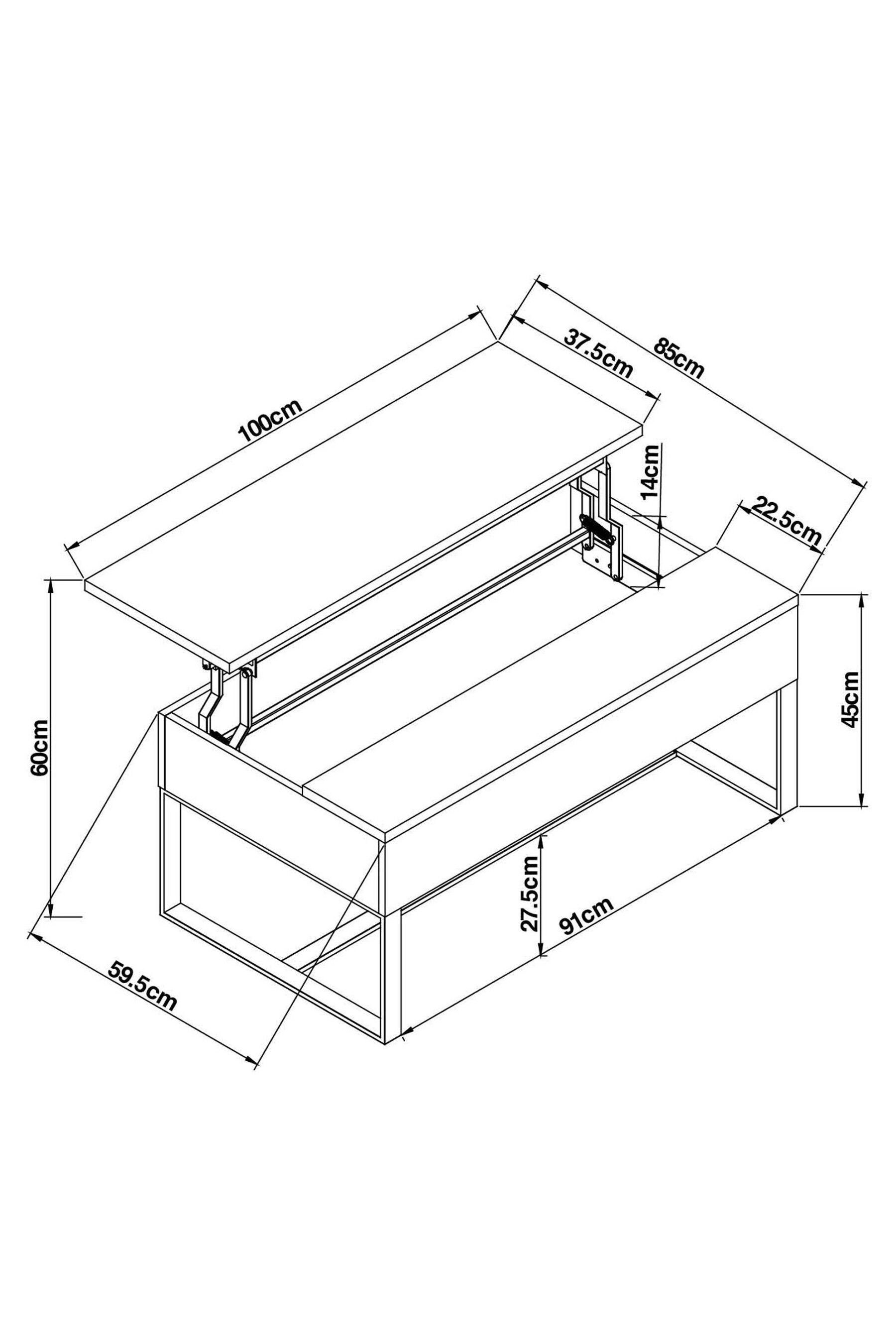 Buy Dark Bronx Storage Coffee Table from the Next UK online shop
