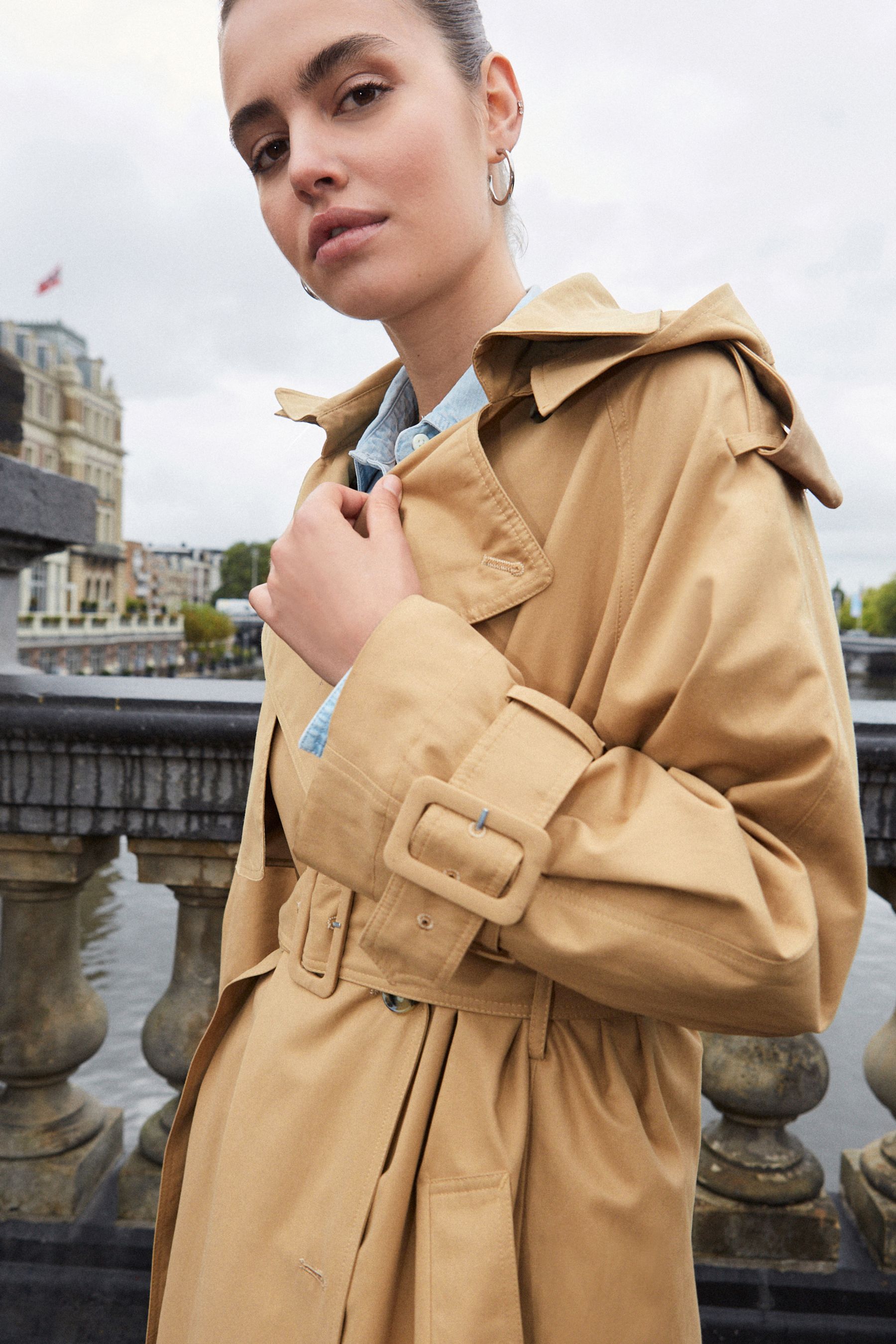 Buy Camel Natural Belted Trench Coat from the Next UK online shop