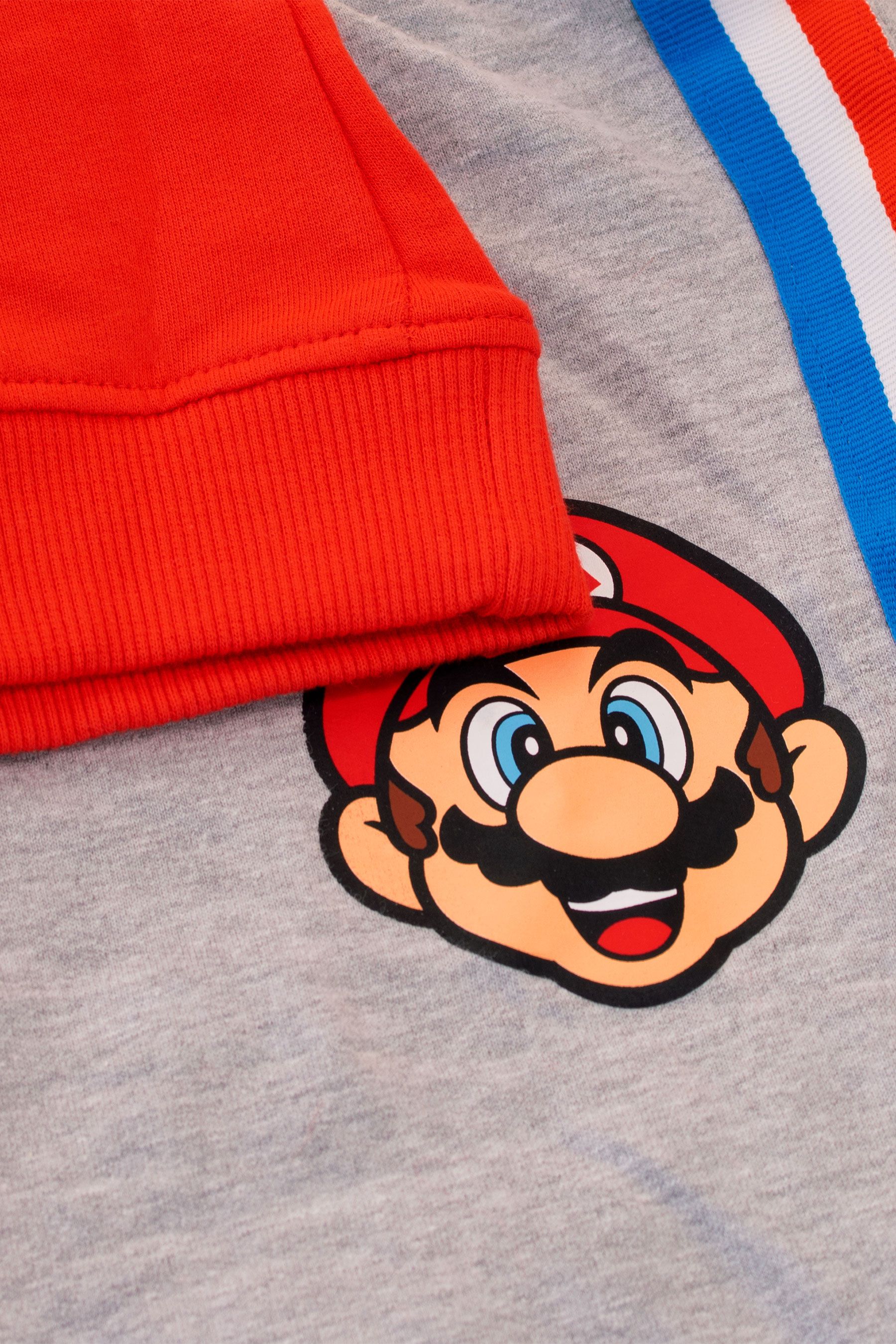 Buy Character Orange/ Grey Super Mario Long Sleeve Sweatshirt and ...