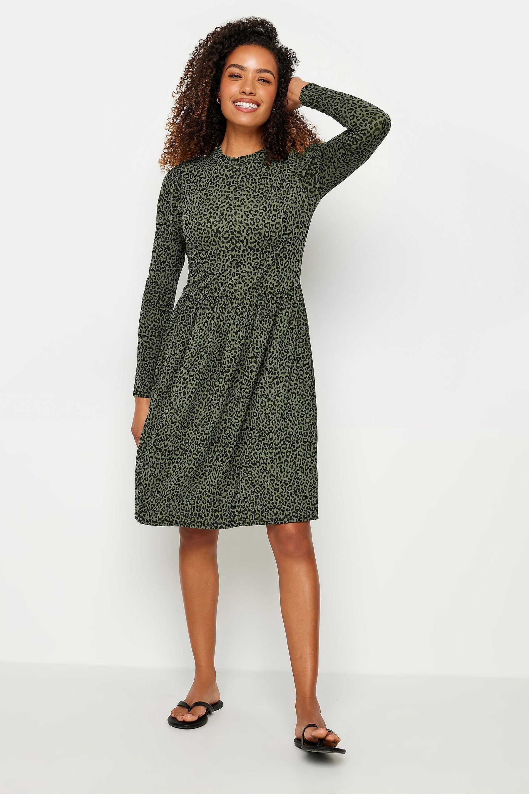 Buy M&Co Green Short Smock Dress from the Next UK online shop