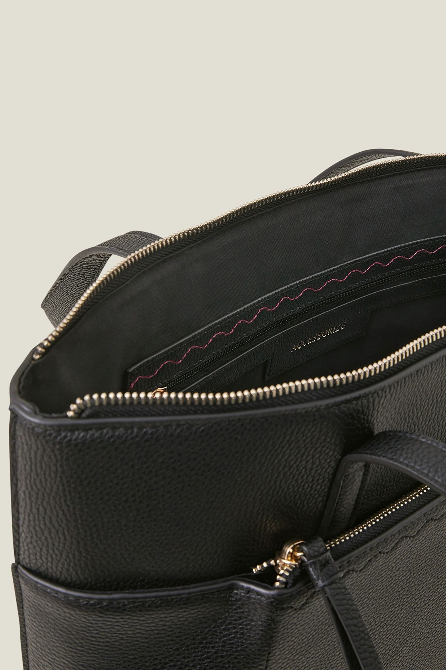 Buy Accessorize Black Front Pocket Tote Bag from the Next UK online shop