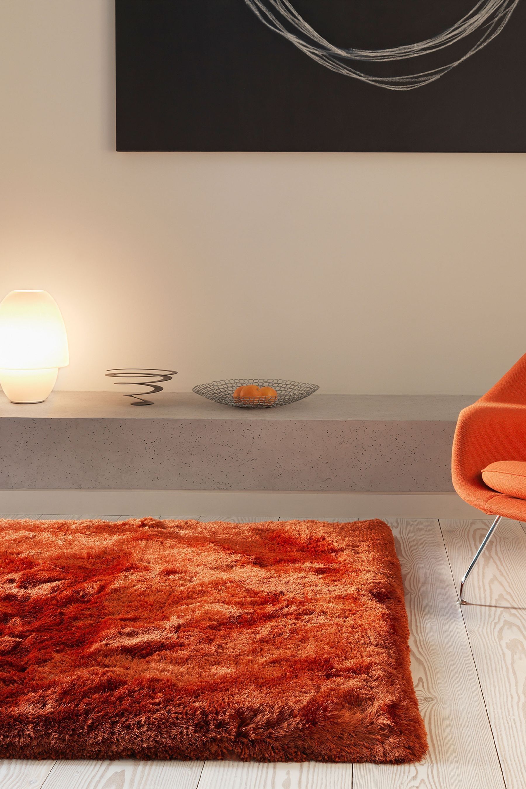 Buy Asiatic Rugs Rust Brown Plush Rug from the Next UK online shop