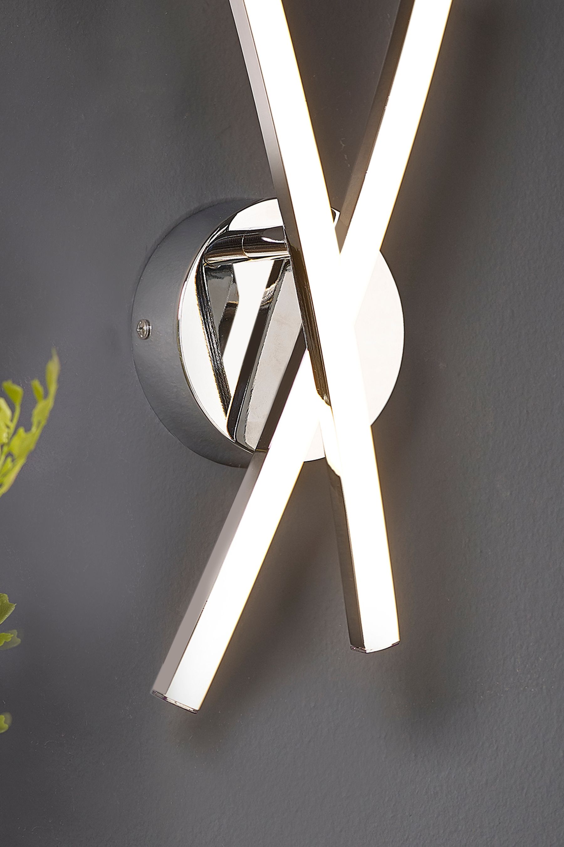 Buy Chrome Amari Wall Light from the Next UK online shop