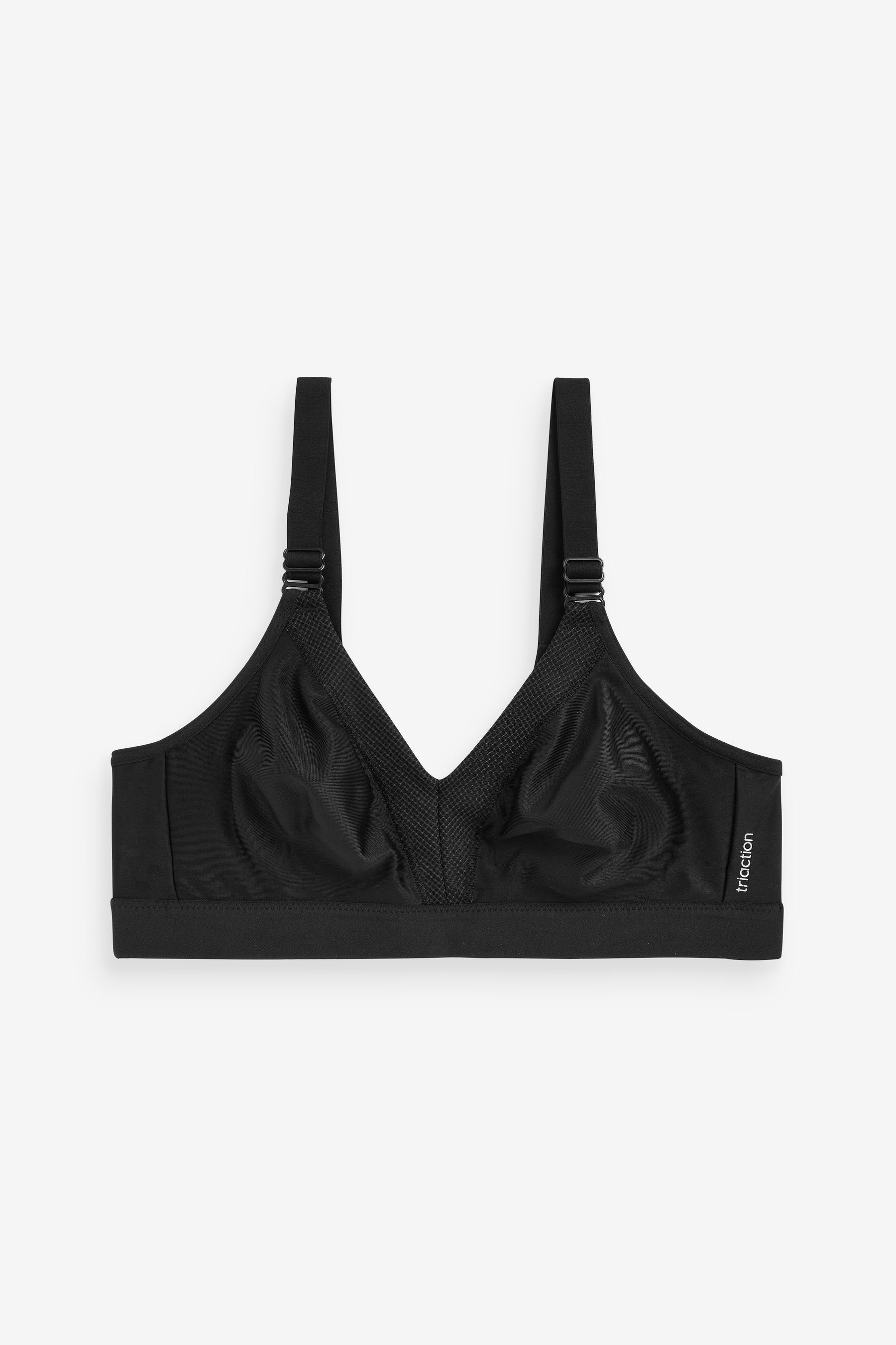 Buy Triumph Triaction Wellness Non-wired Black Sports Bra from the Next ...