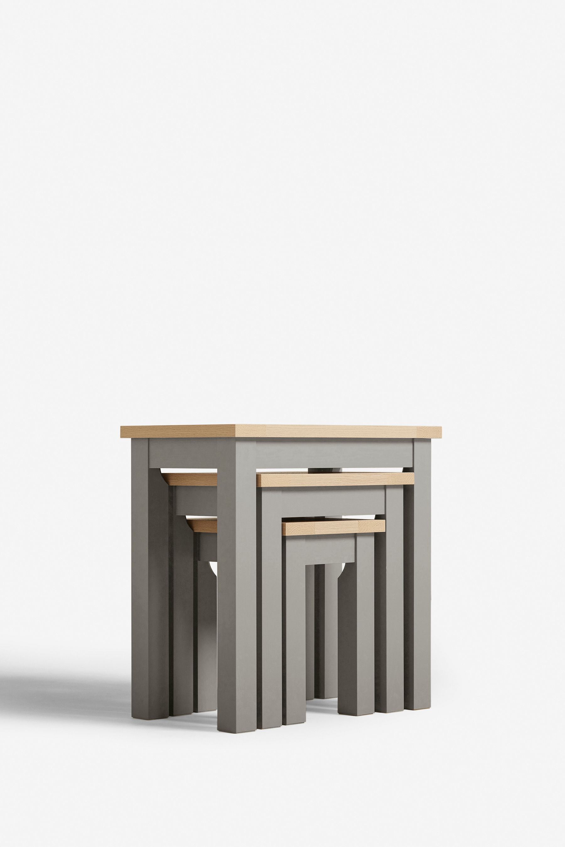 Buy Malvern Oak Effect Nest of Tables from the Next UK online shop