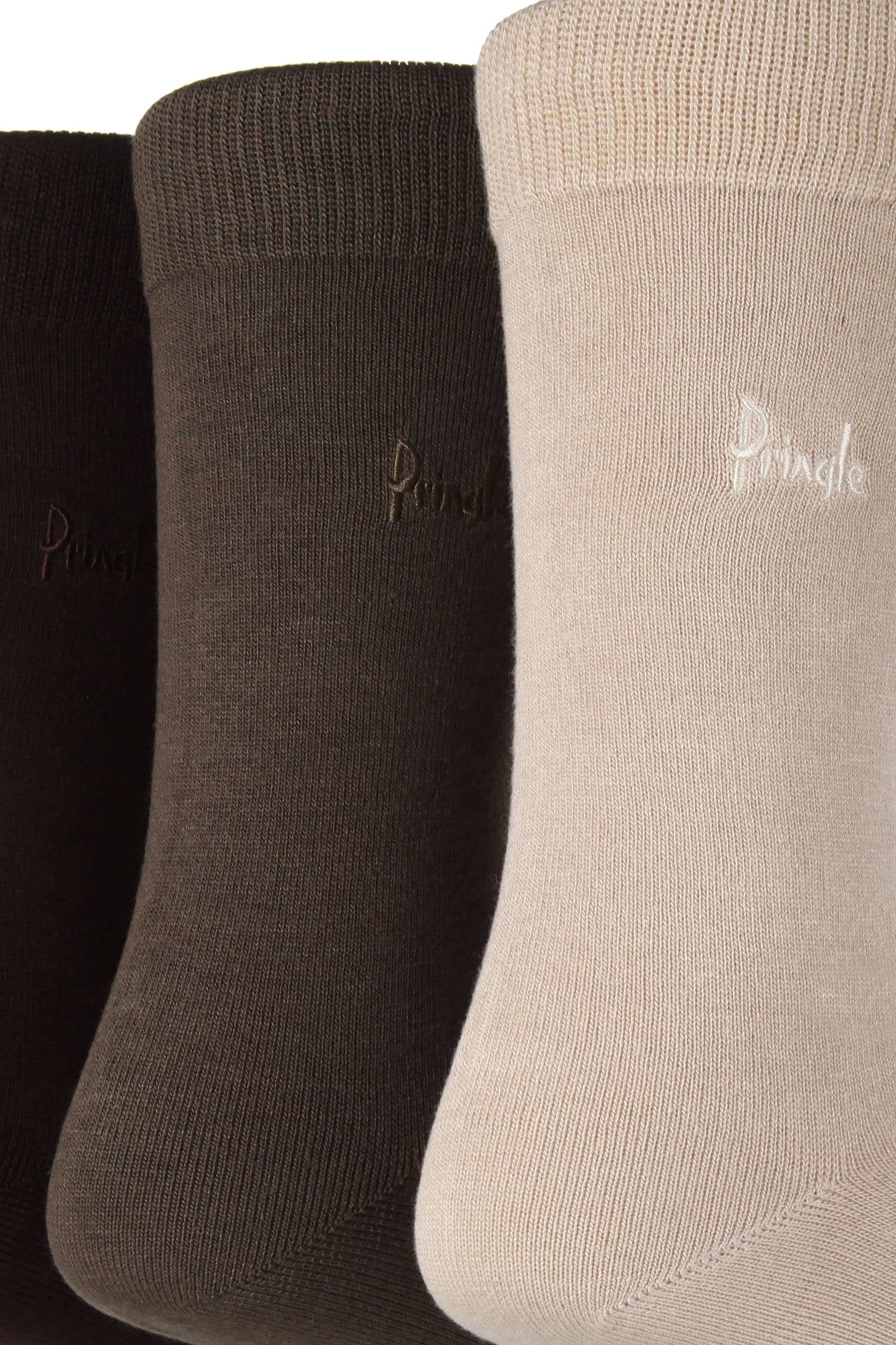 Buy Pringle Brown Plain Bamboo Socks from the Next UK online shop