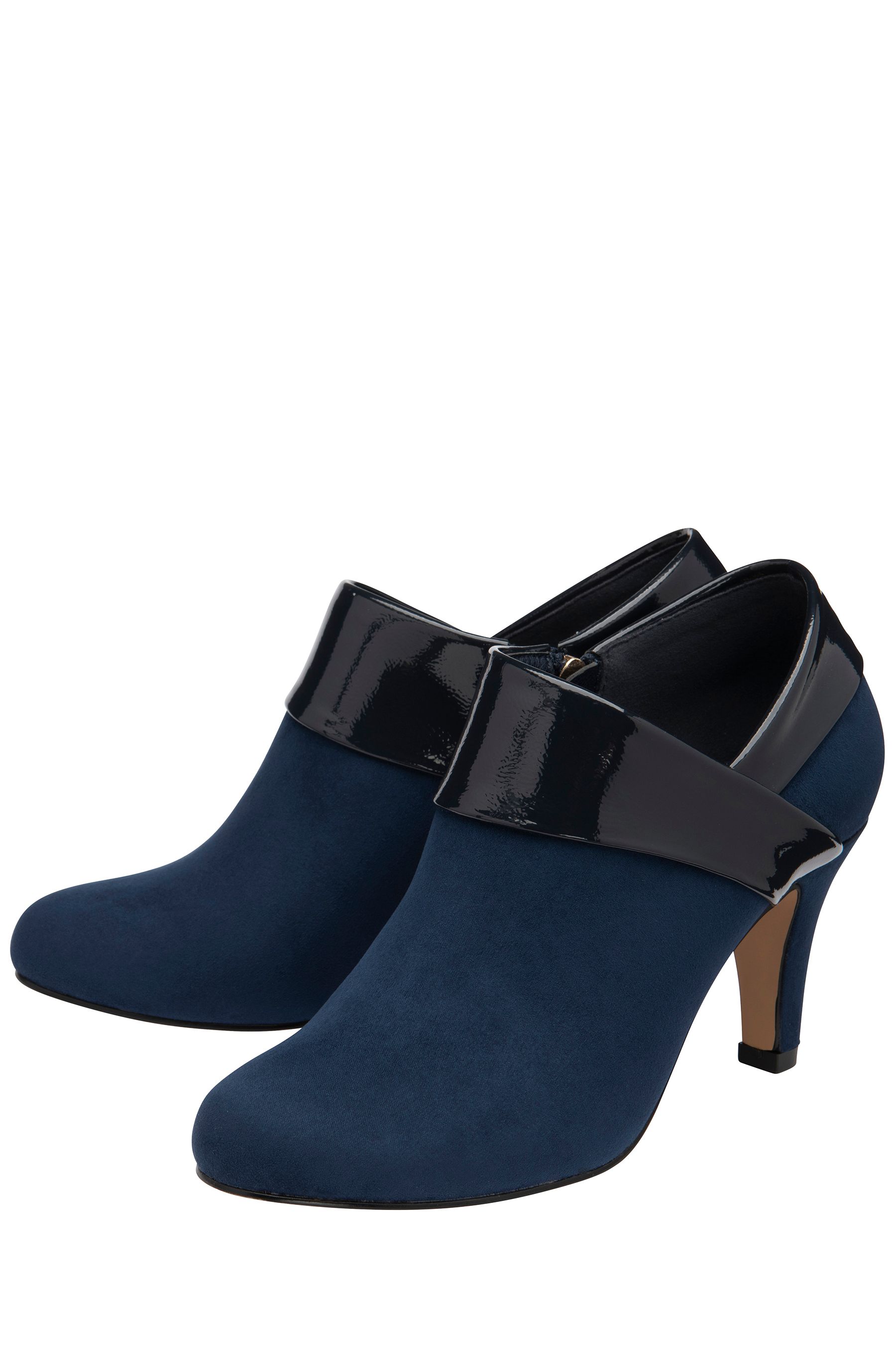 Buy Lotus Navy Blue Lotus Stiletto Heel Shoe Boots from the Next UK ...