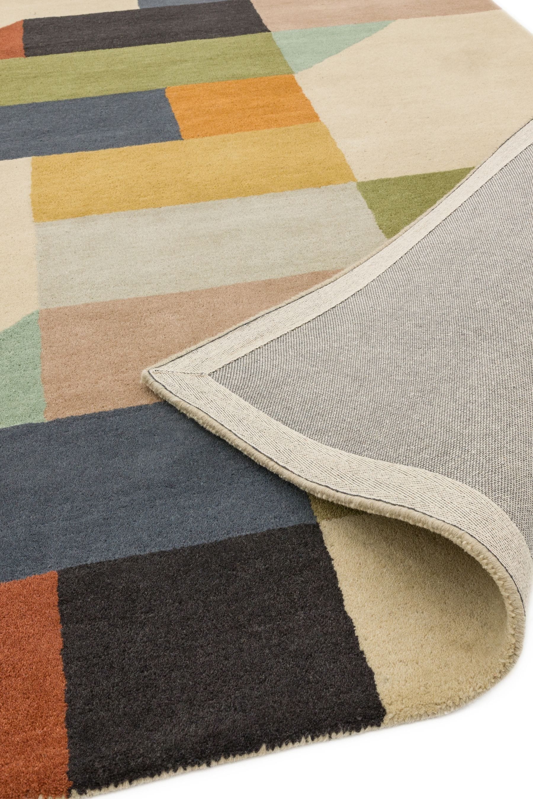 Buy Asiatic Rugs Multi Reef Wool Modern Rug from the Next UK online shop