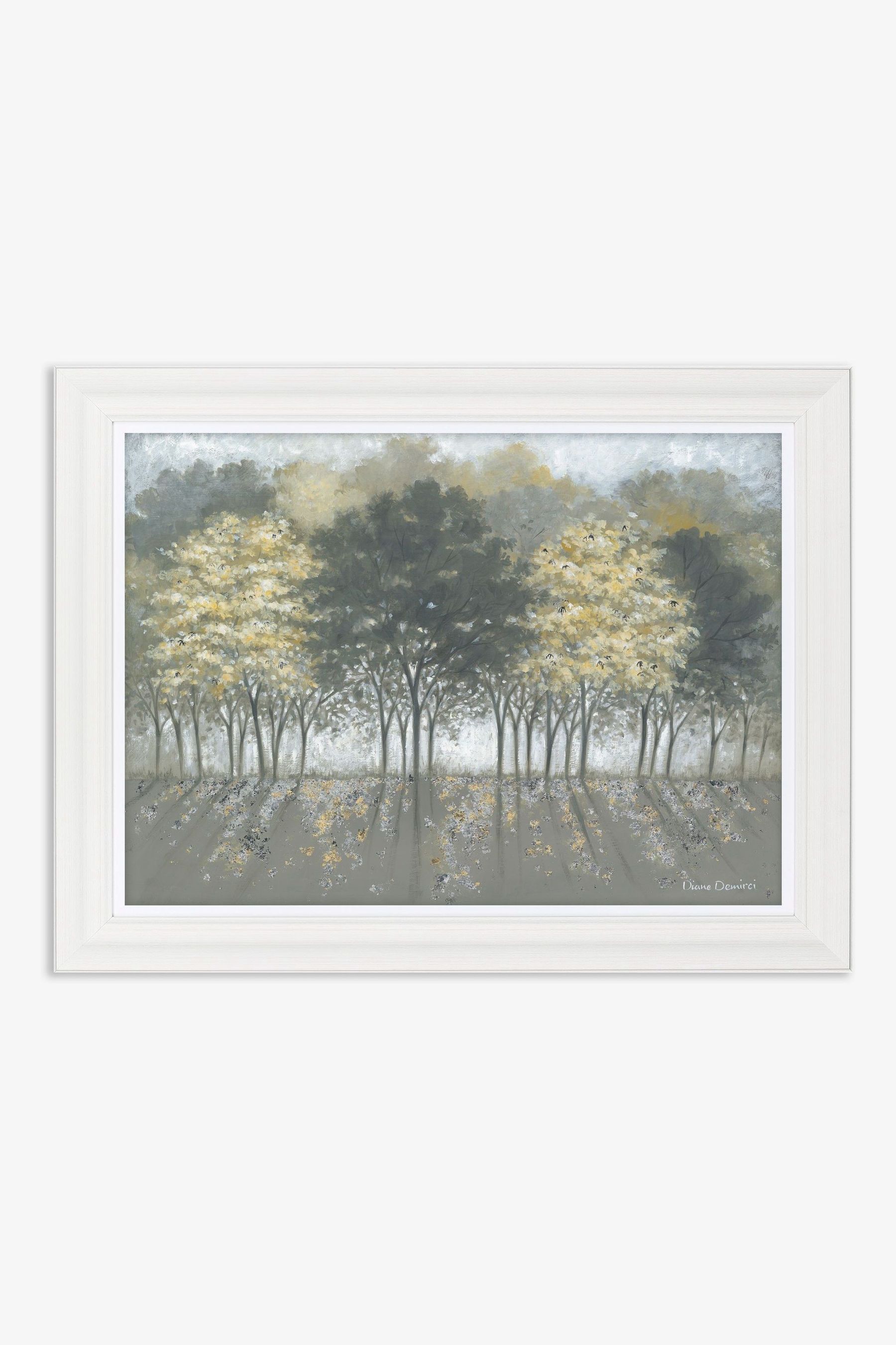 Buy Artko Grained White Before Light Fades by Diane Demirci Framed Art ...