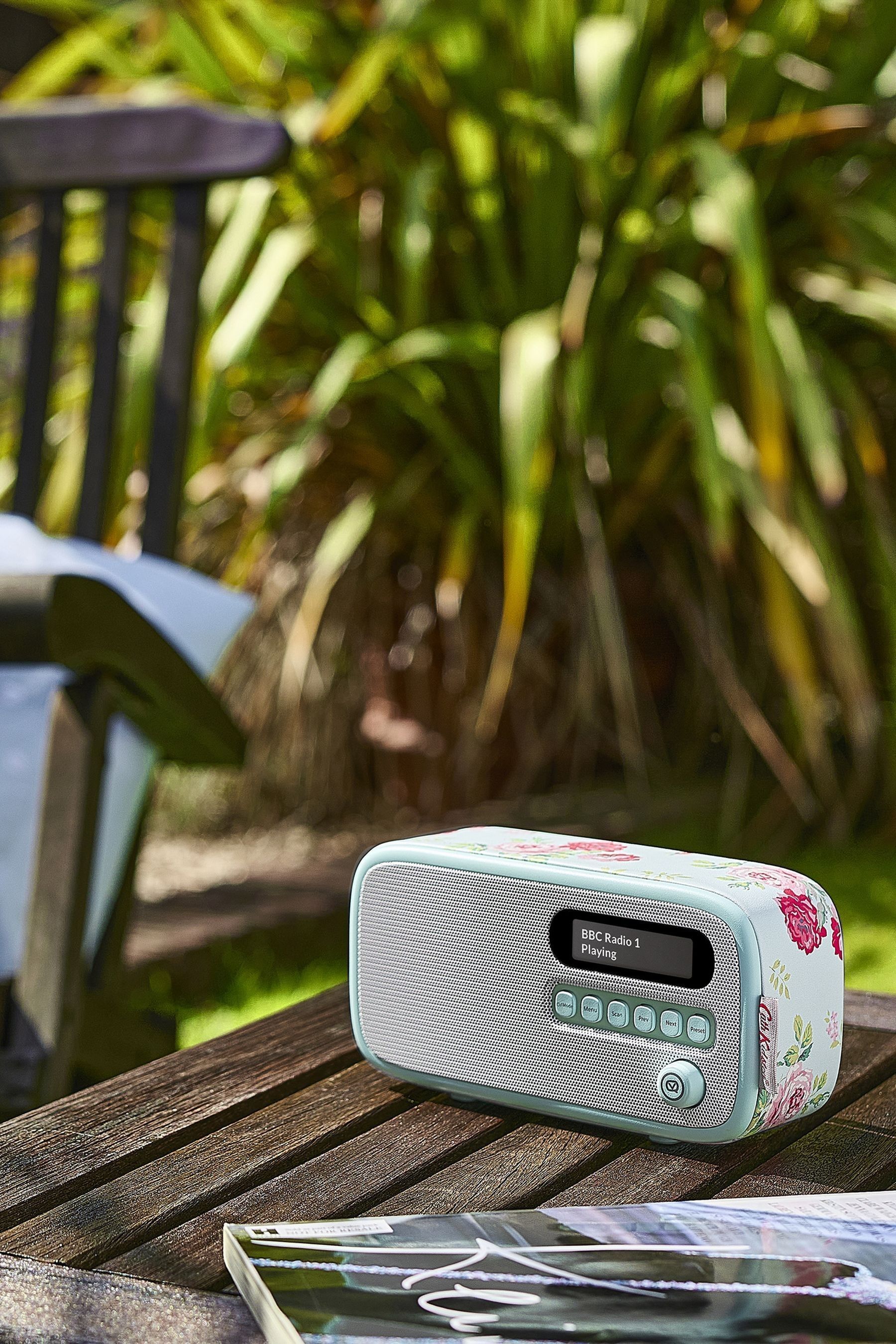 Buy View Quest White Cath Kidston Antique Rose Dexter DAB/FM Radio from ...