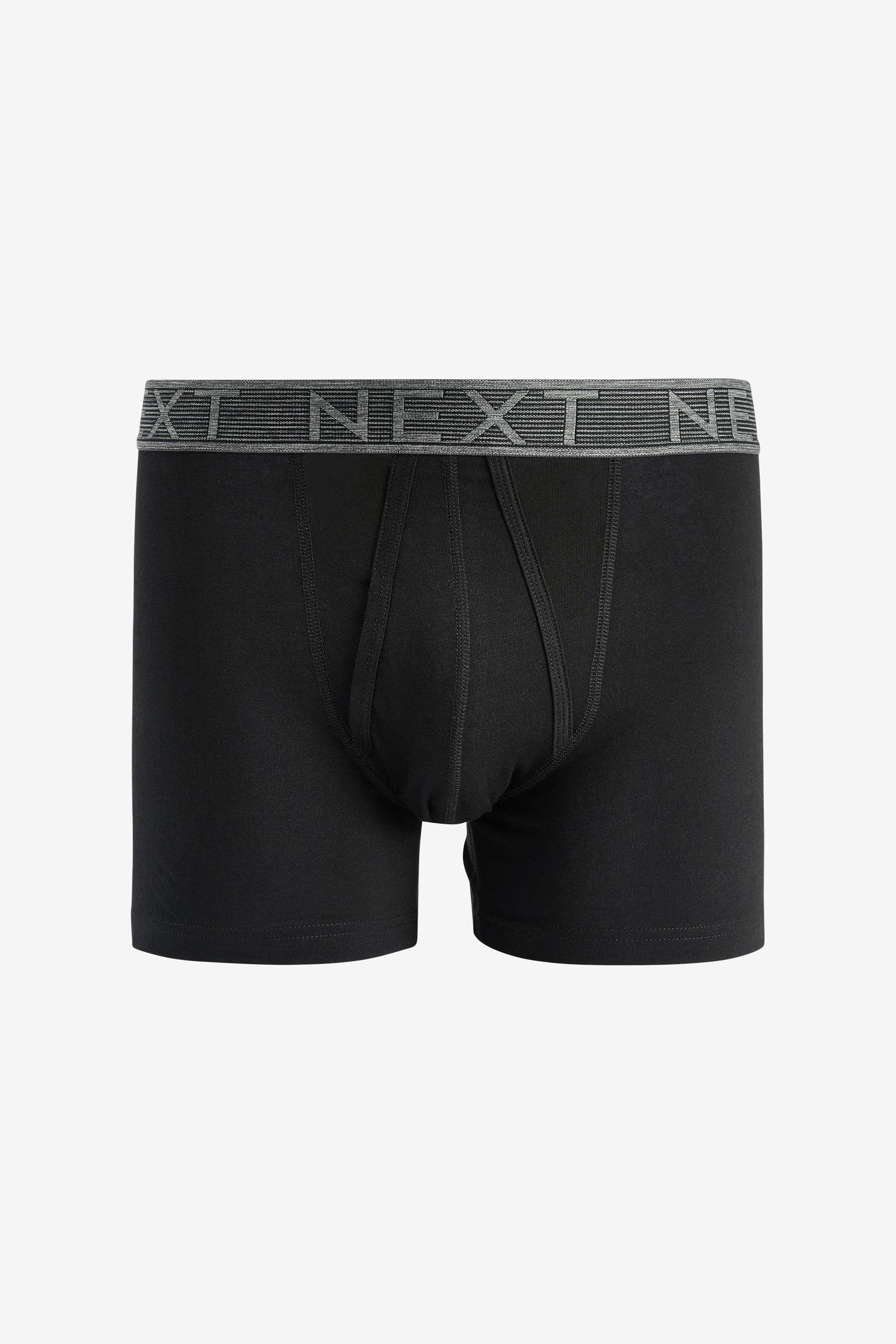 Buy Grey 10 pack A-Front Boxers from the Next UK online shop