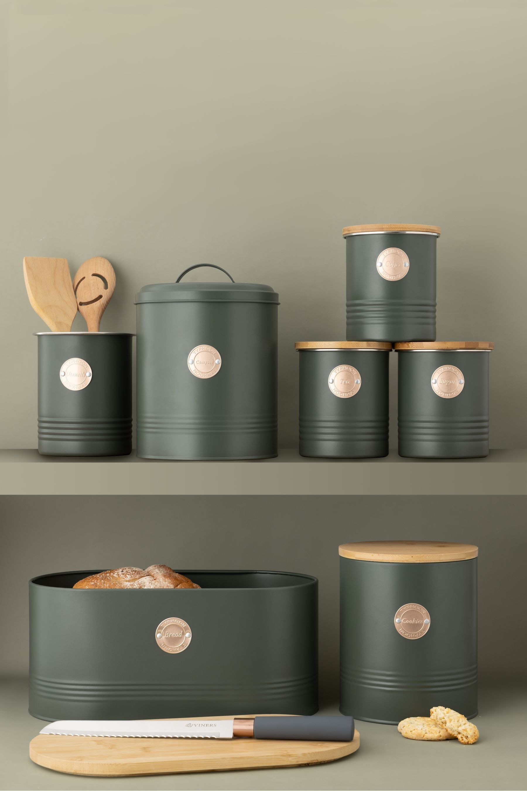 Buy Typhoon Green Living Tea, Coffee & Sugar Storage from the Next UK ...