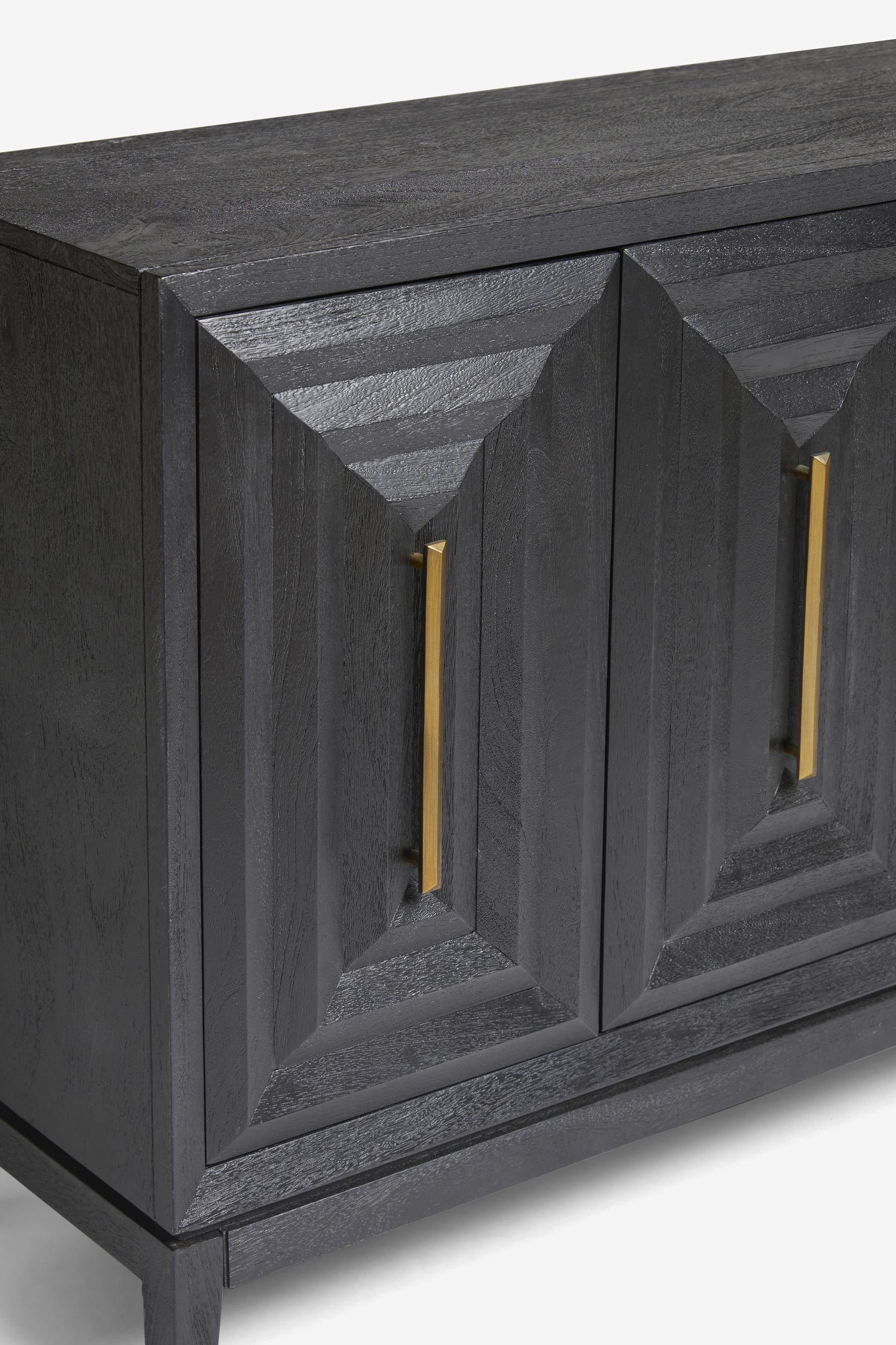 Buy Black Ritz Mango Wood Large Sideboard from the Next UK online shop