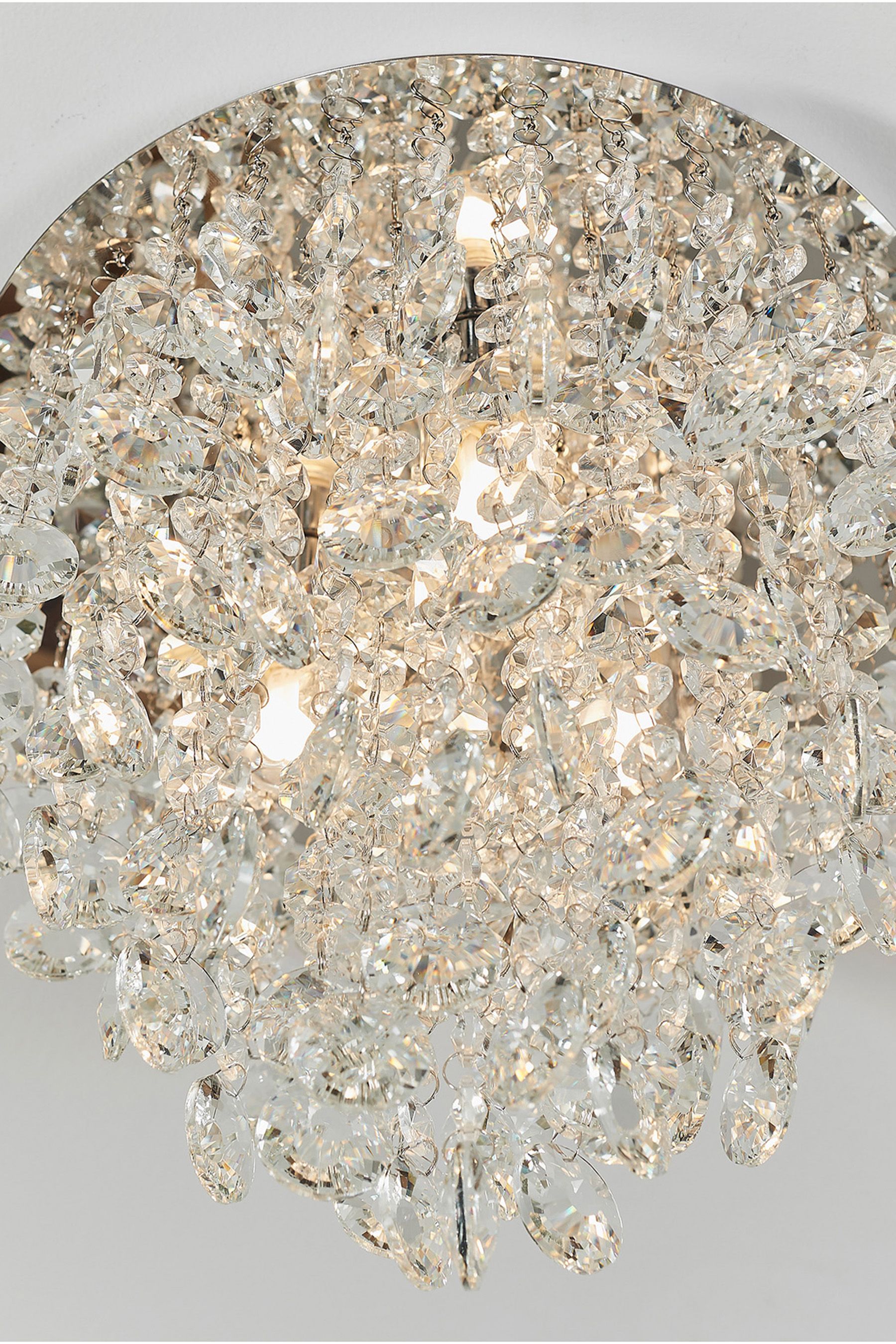 Buy Gallery Home Chrome Thompson Chrome Ceiling Light from the Next UK ...