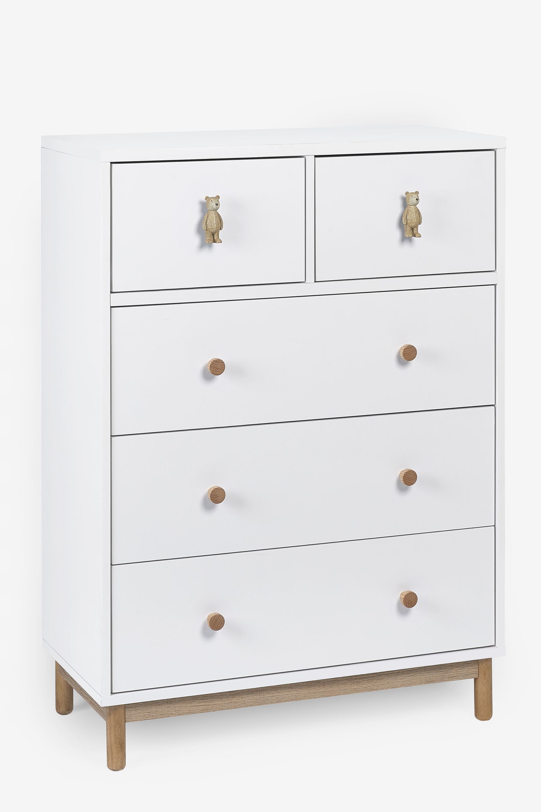 Buy White Bertie Bear Kids Multi Chest of Drawers from the Next UK ...
