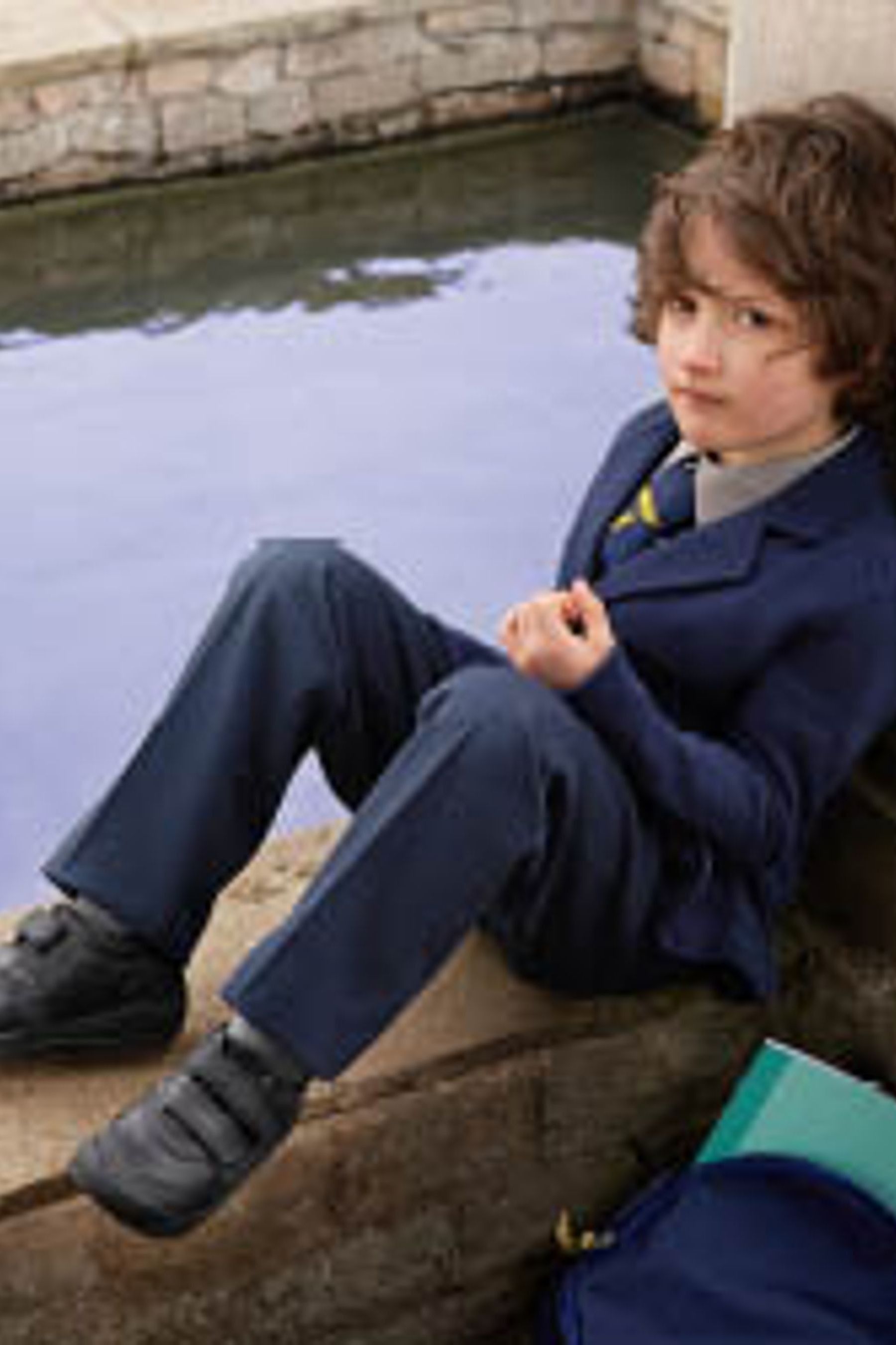 Buy Start-Rite Strike Black Leather School Shoes F & G Fit from the ...