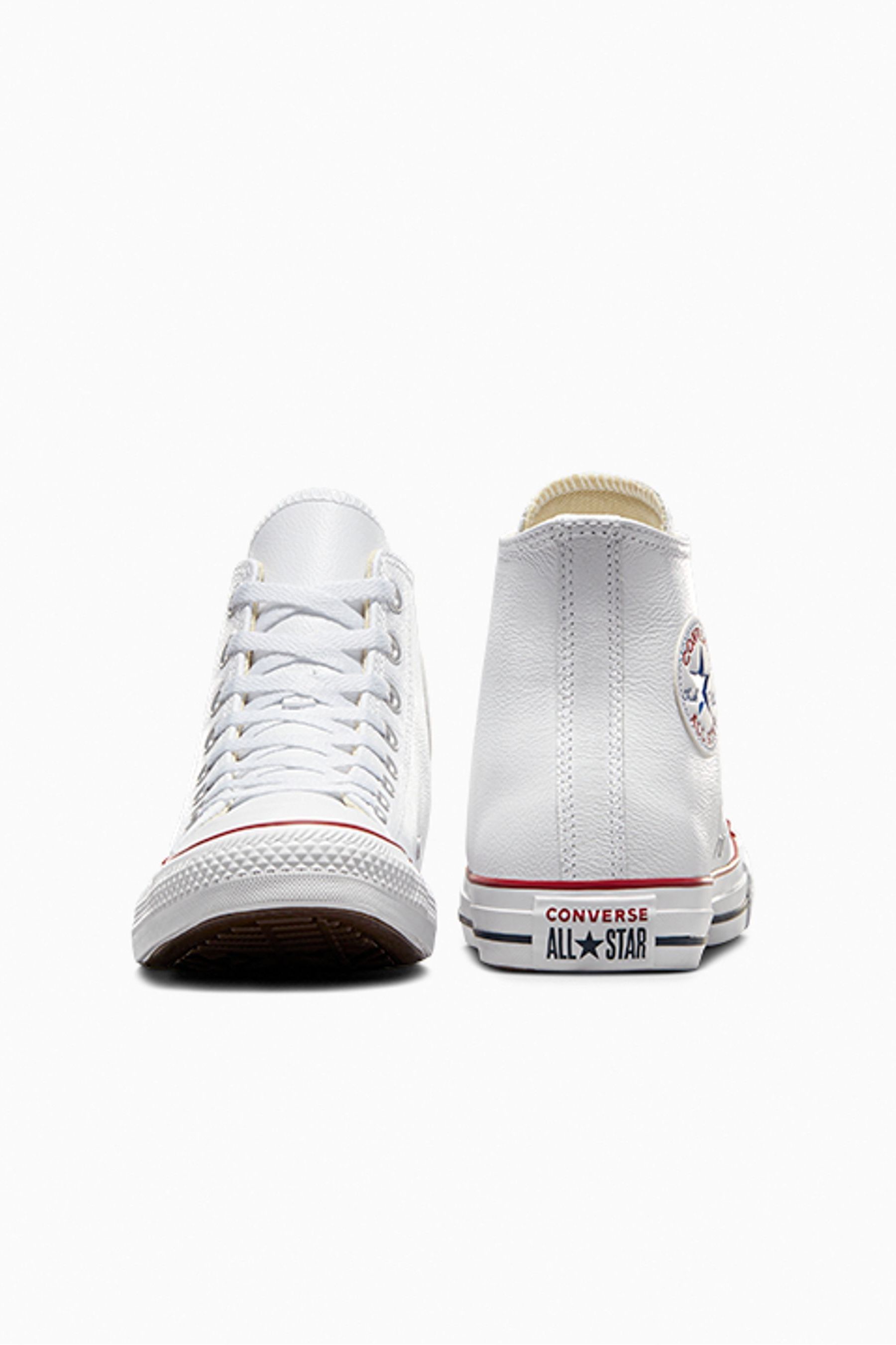 Buy Converse White Leather High Trainers from the Next UK online shop