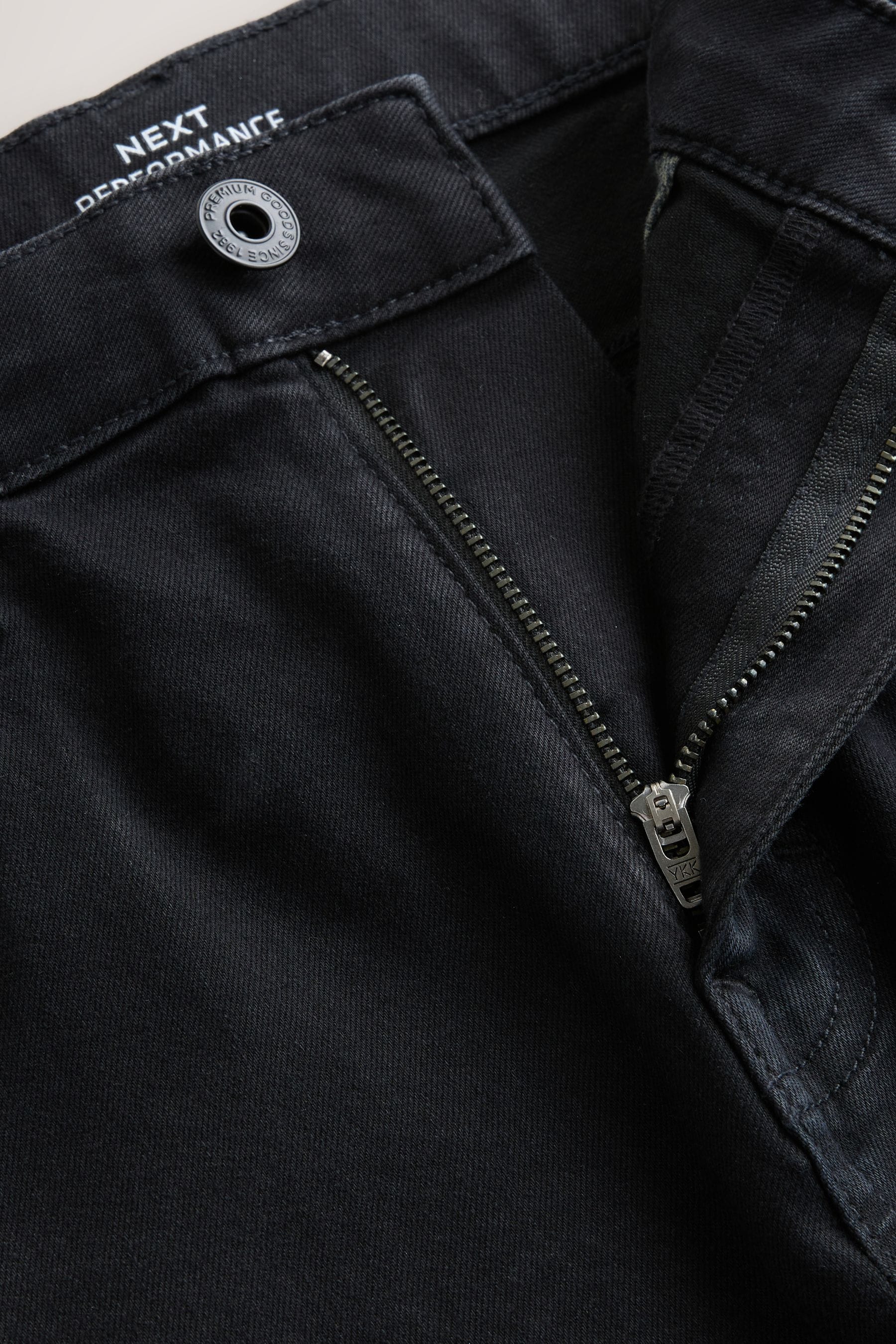 Buy Black Straight Fit Motion Flex Jeans from the Next UK online shop