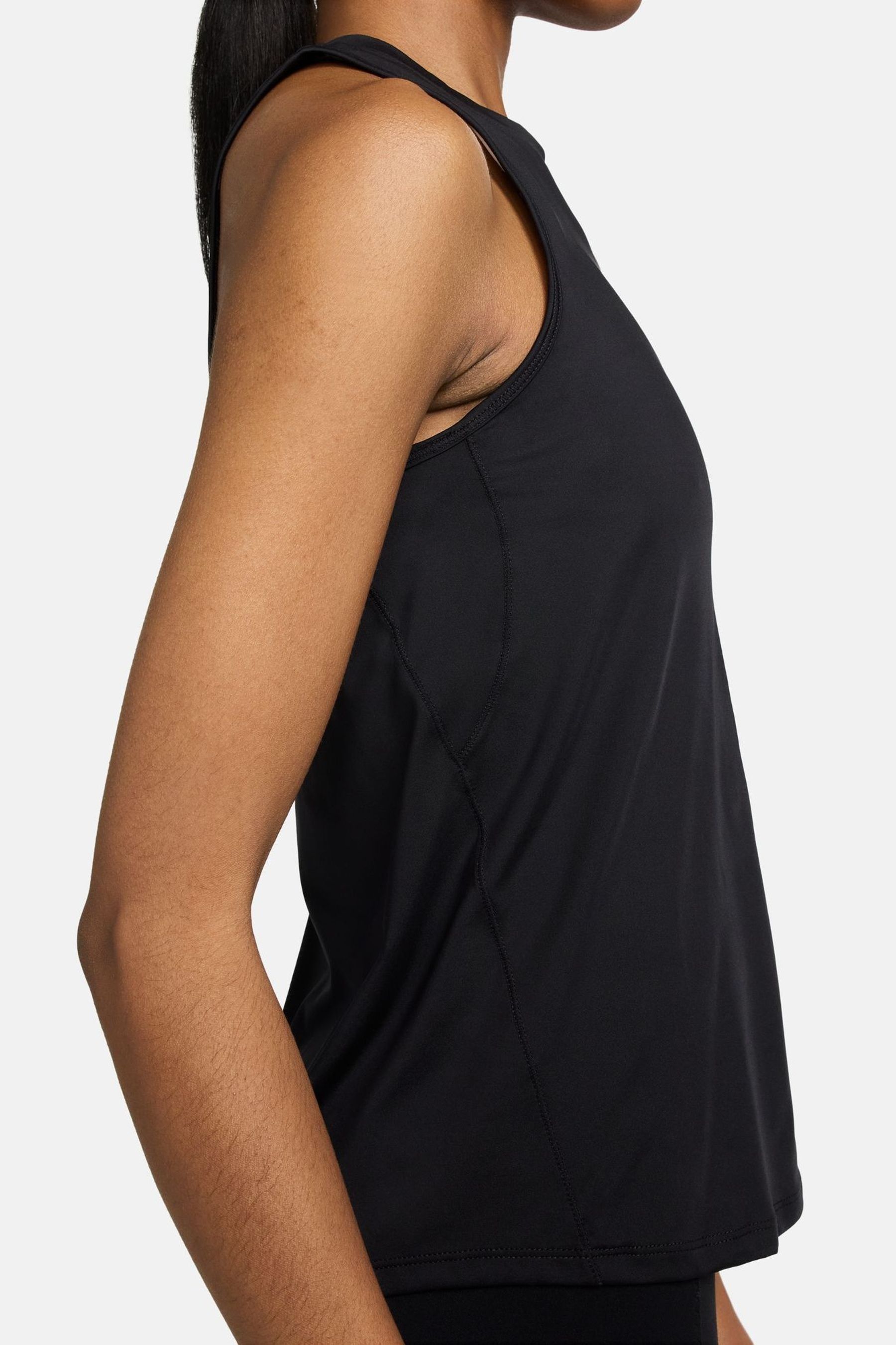 Buy Nike Black One Classic Dri-FIT Fitness Vest Top from the Next UK ...