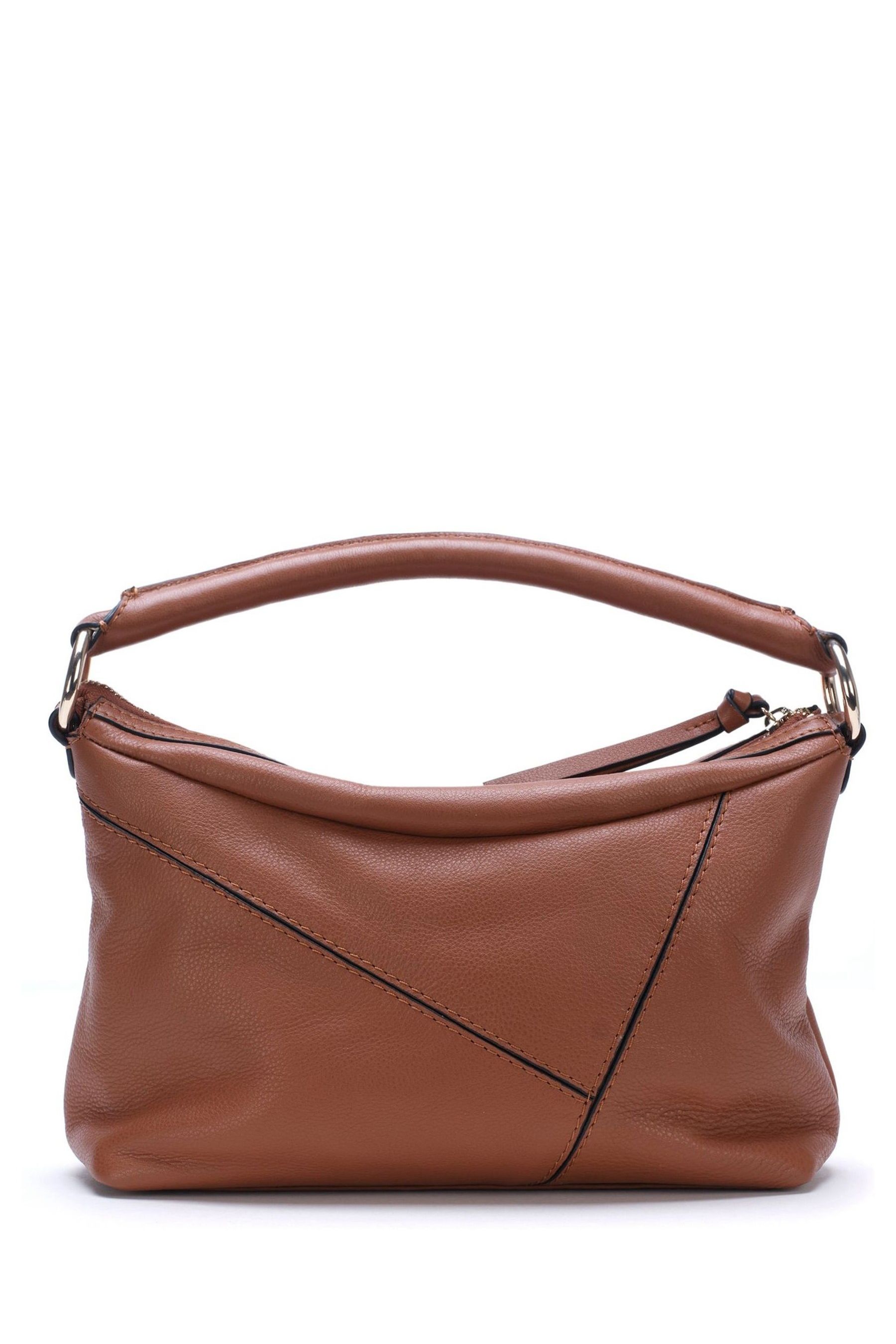 Buy Mint Velvet Brown Harri Tan Leather Bag from the Next UK online shop