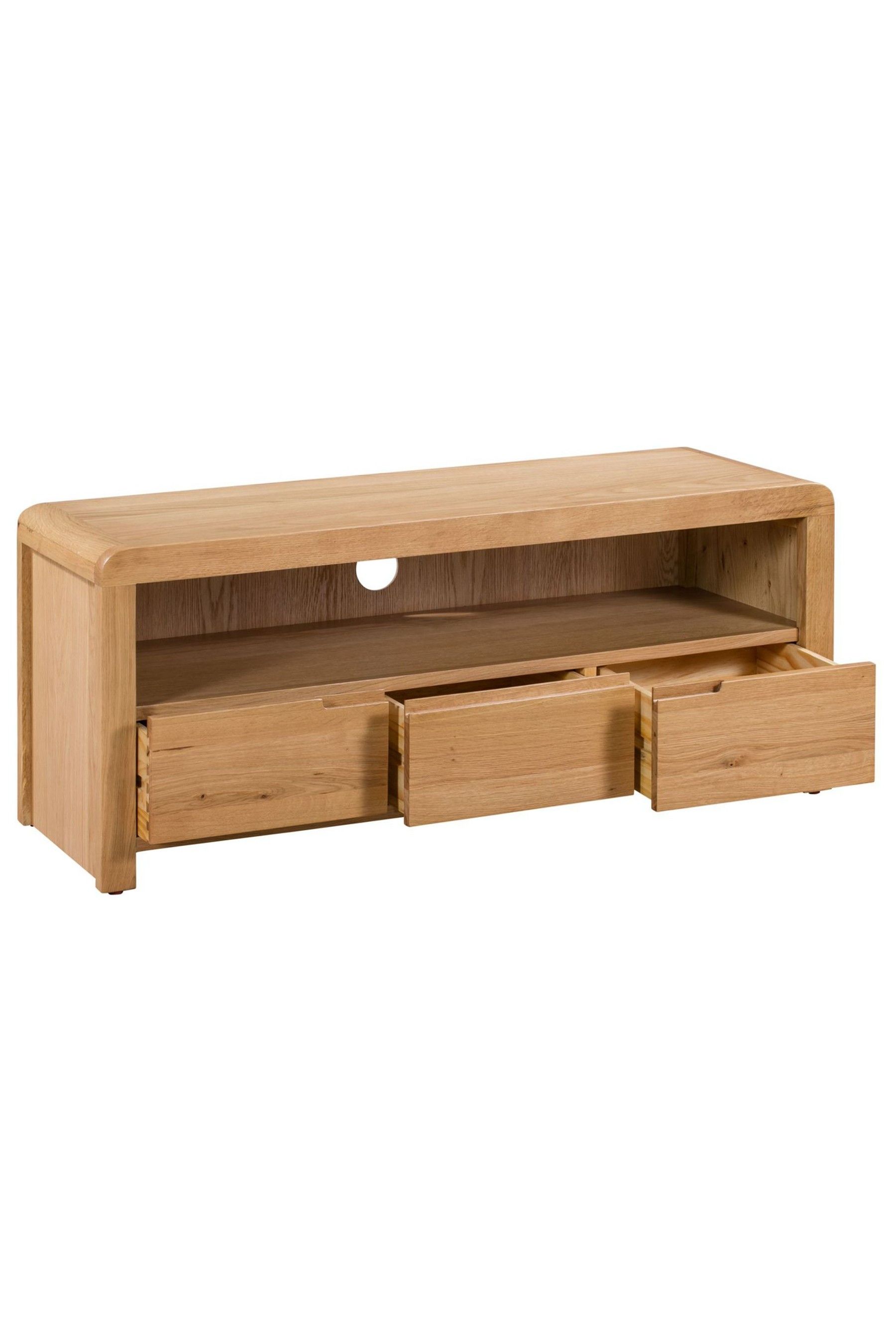 Buy Julian Bowen Natural Kemble Curve TV Unit from the Next UK online shop